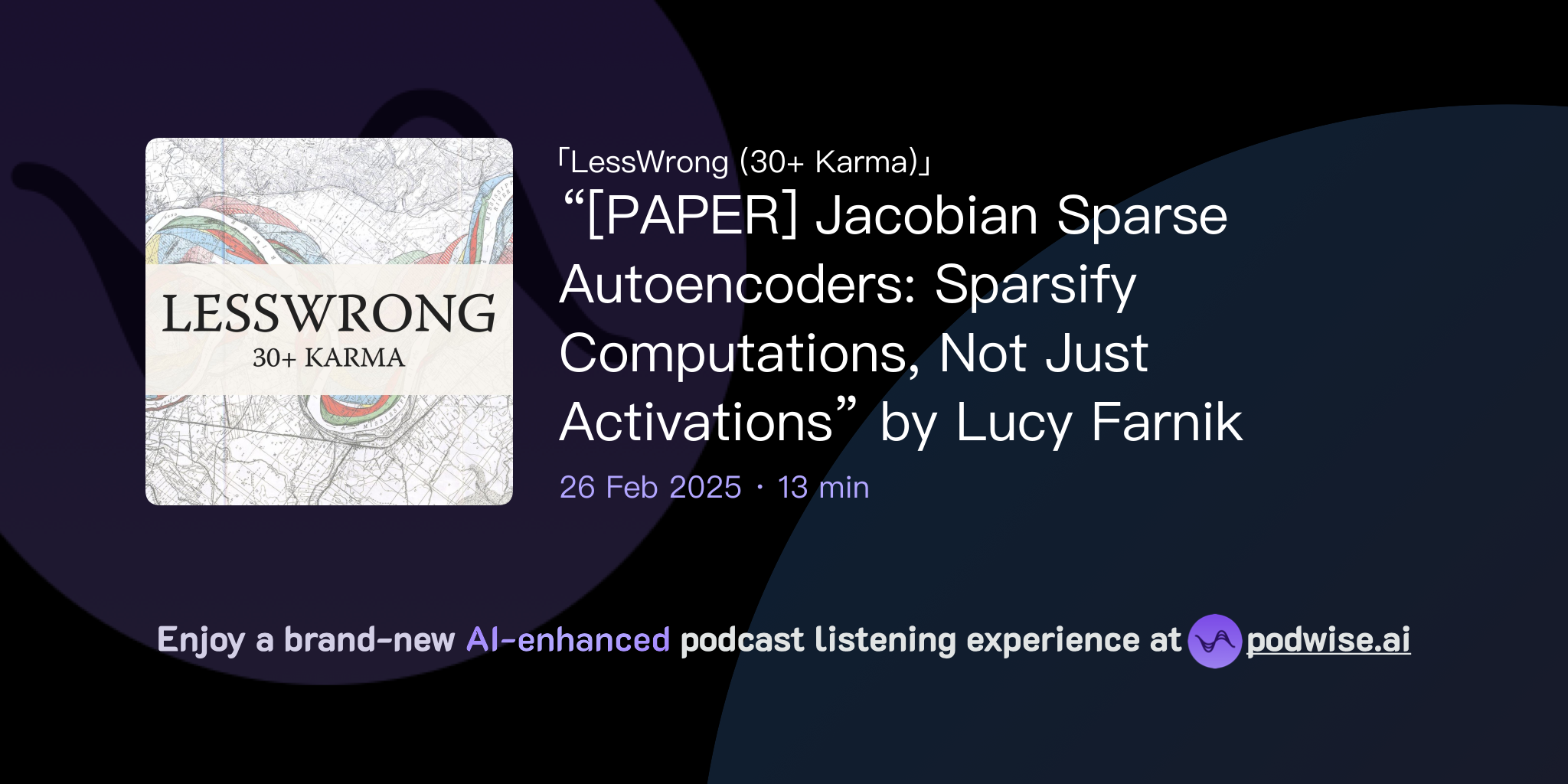 Paper Jacobian Sparse Autoencoders Sparsify Computations Not Just 9574