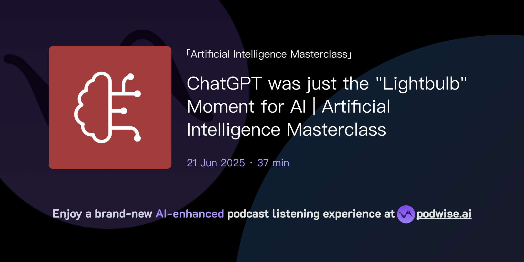 ChatGPT was just the "Lightbulb" Moment for AI | Artificial Intelligence Masterclass ...