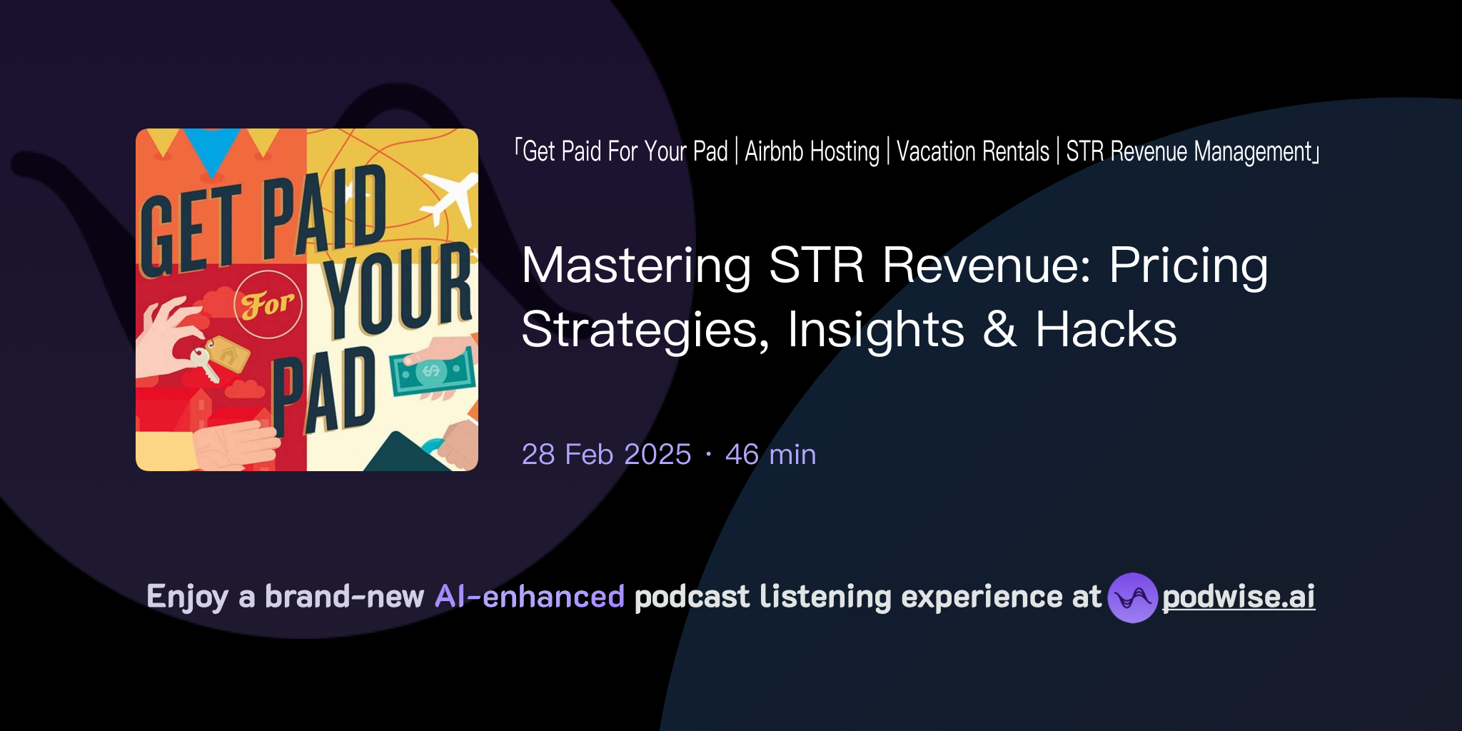 Mastering STR Revenue: Pricing Strategies, Insights & Hacks | Get Paid For Your Pad | Airbnb ...
