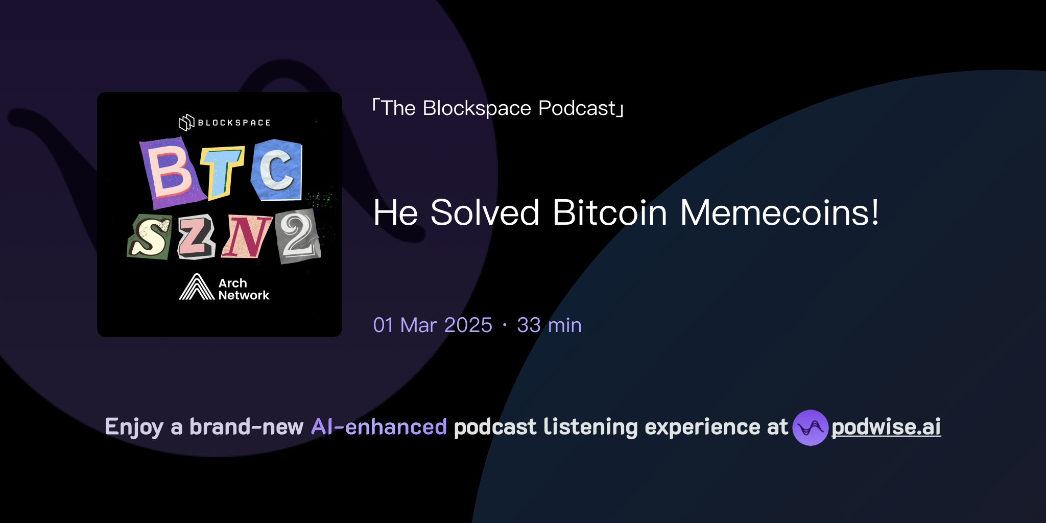He Solved Bitcoin Memecoins! | Bitcoin Season 2 | Bitcoin Tech, Culture ...
