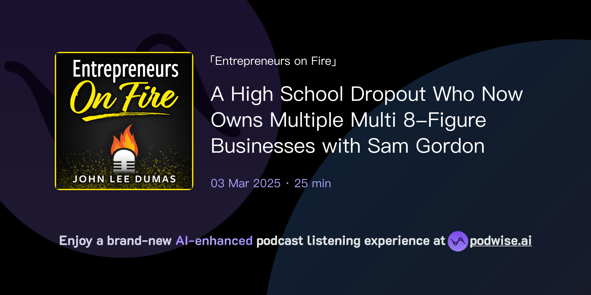 A High School Dropout Who Now Owns Multiple Multi 8-Figure Businesses ...