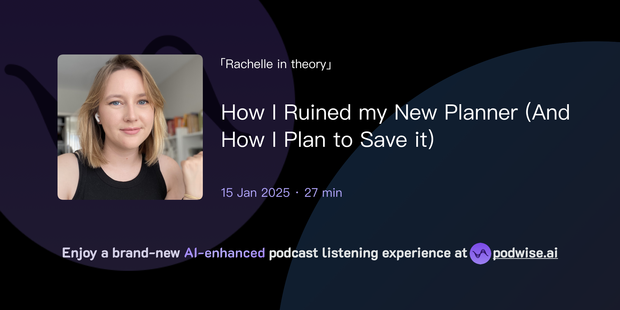 How I Ruined my New Planner (And How I Plan to Save it) | Rachelle in ...