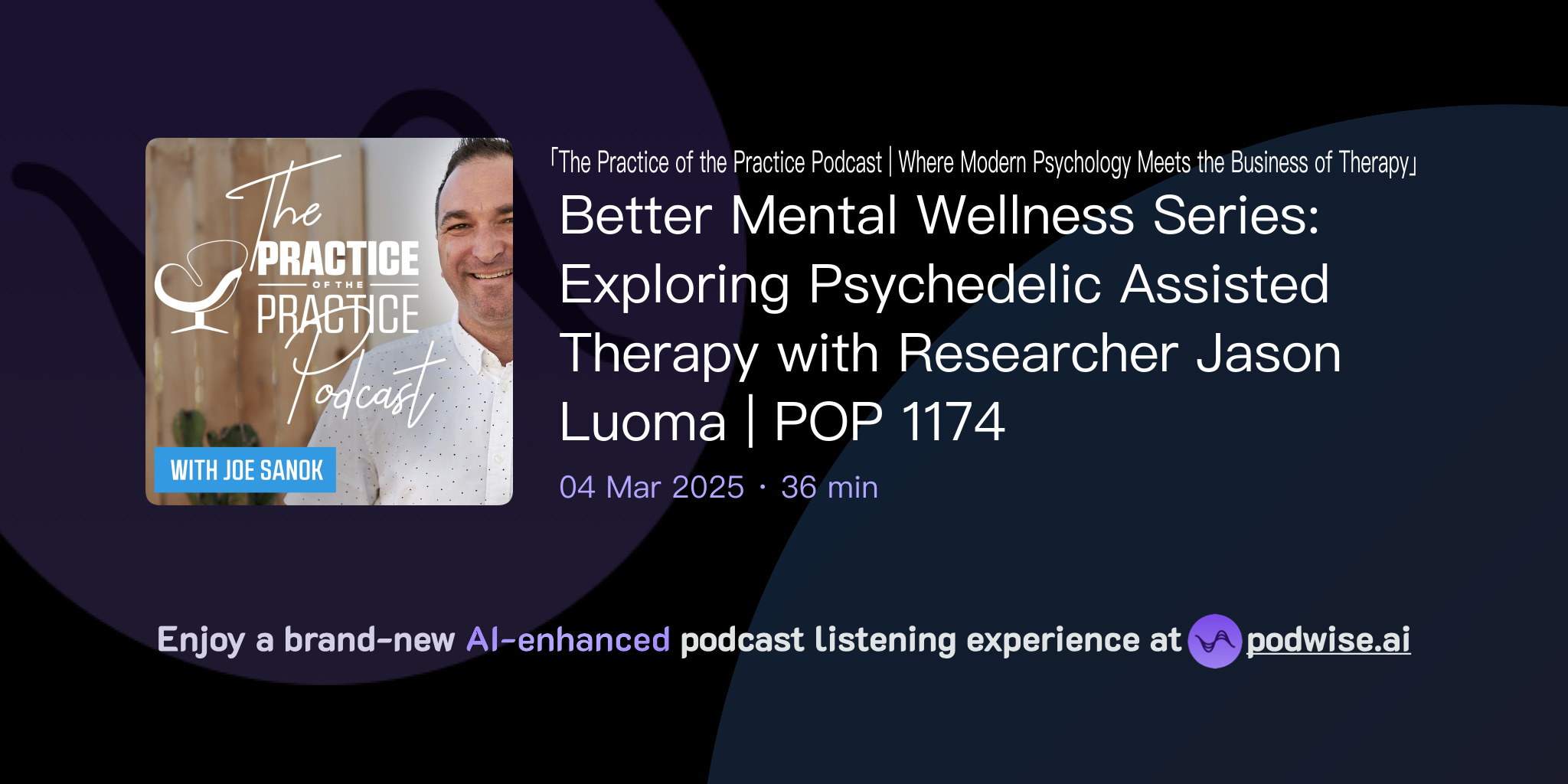 Better Mental Wellness Series: Exploring Psychedelic Assisted Therapy ...