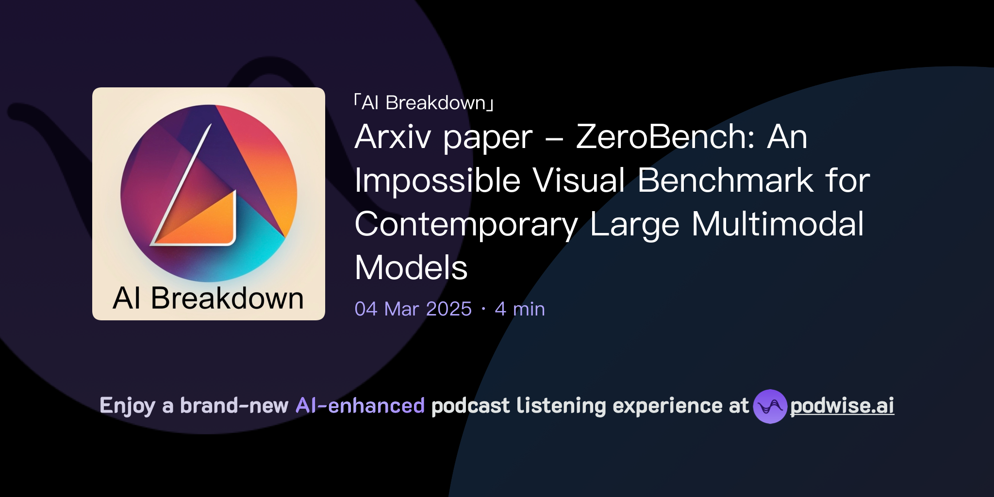 Arxiv paper - ZeroBench: An Impossible Visual Benchmark for Contemporary Large Multimodal Models ...
