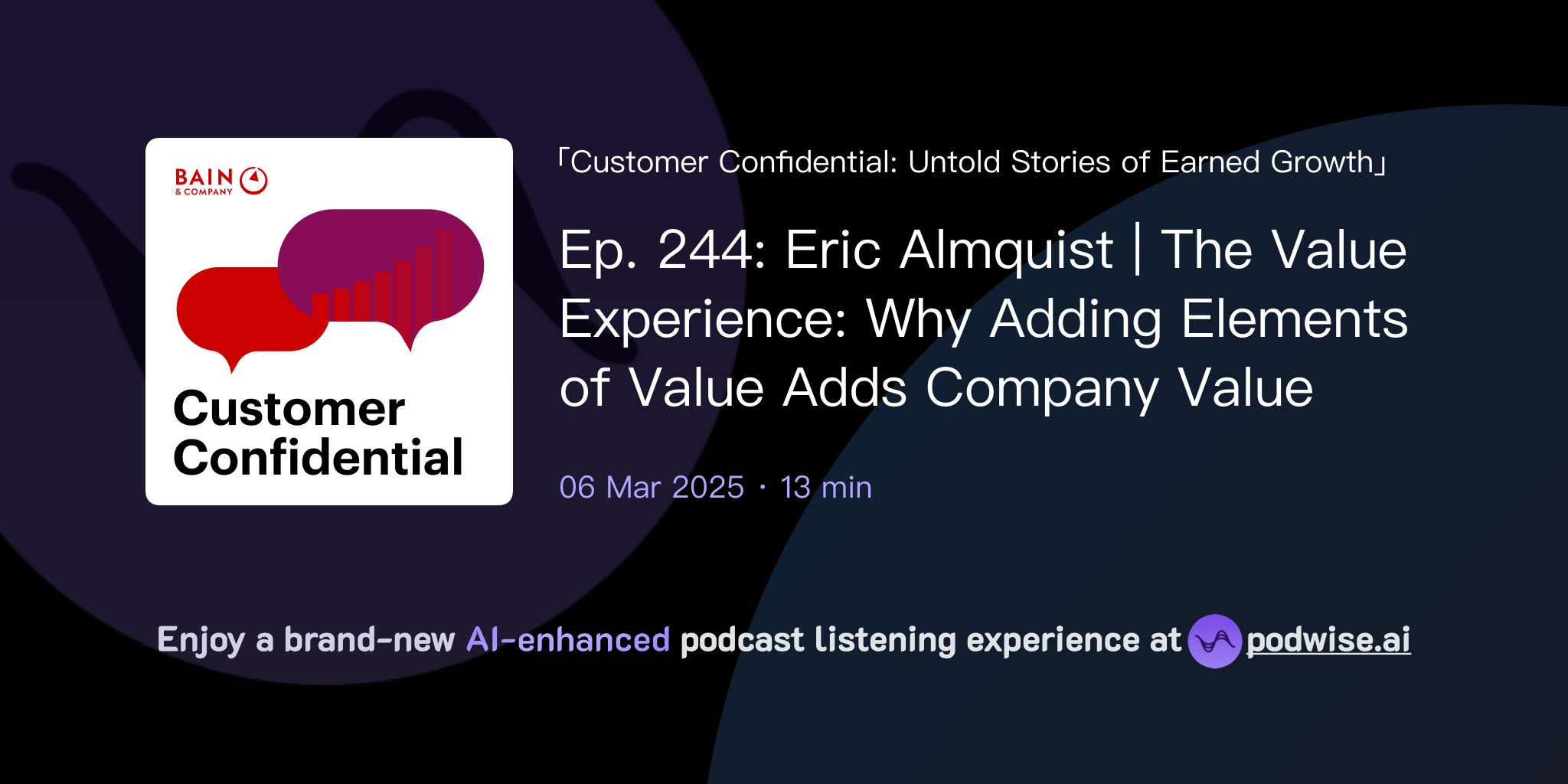 Ep. 244: Eric Almquist | The Value Experience: Why Adding Elements of ...
