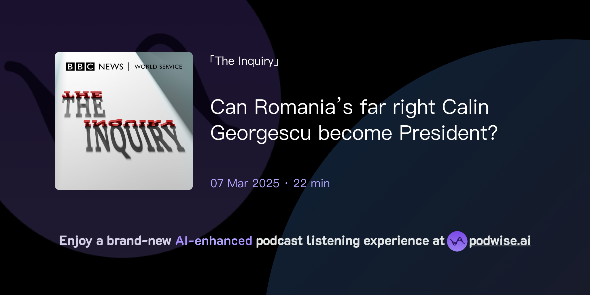 Can Romania’s far right Calin Georgescu become President? | The Inquiry ...