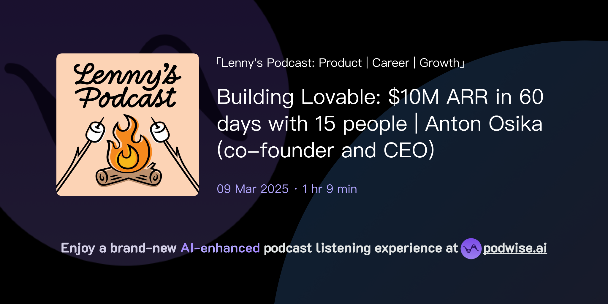 Building Lovable: $10M ARR in 60 days with 15 people | Anton Osika (CEO ...