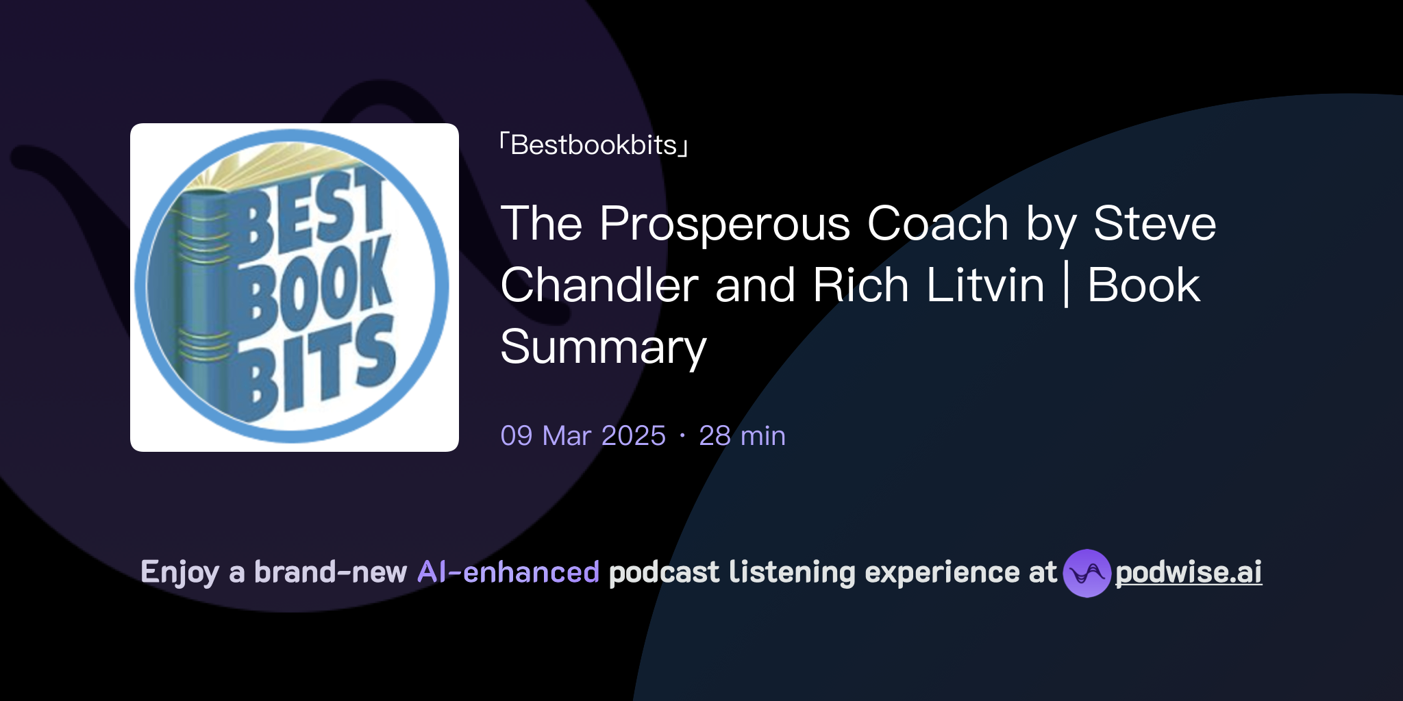 The Prosperous Coach by Steve Chandler and Rich Litvin | Book Summary ...