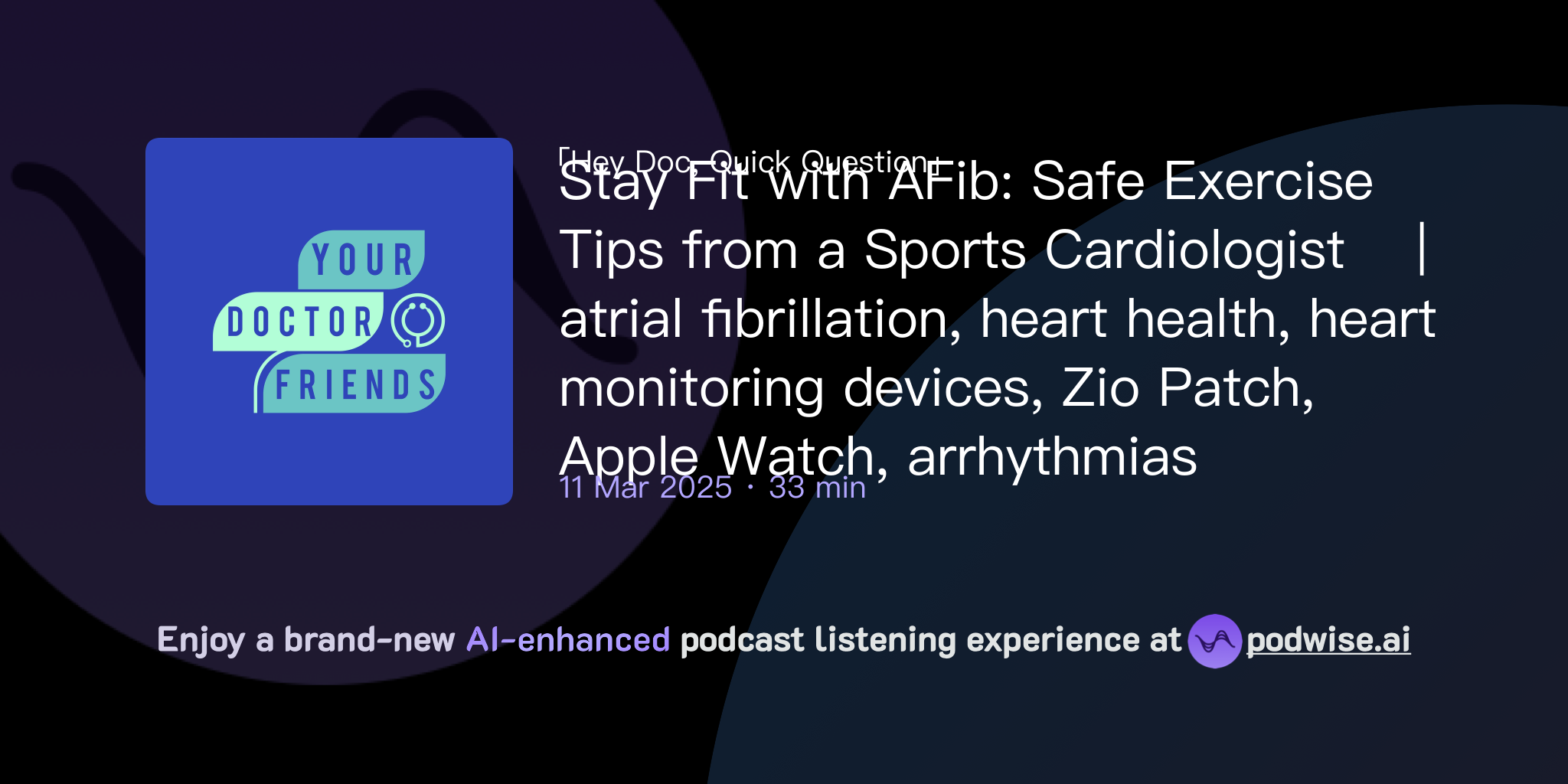 Stay Fit with AFib: Safe Exercise Tips from a Sports Cardiologist ...