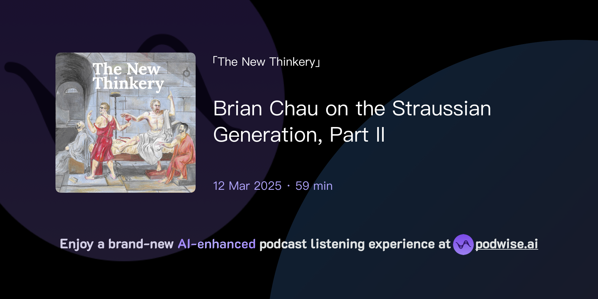 Brian Chau on the Straussian Generation, Part II | The New Thinkery ...