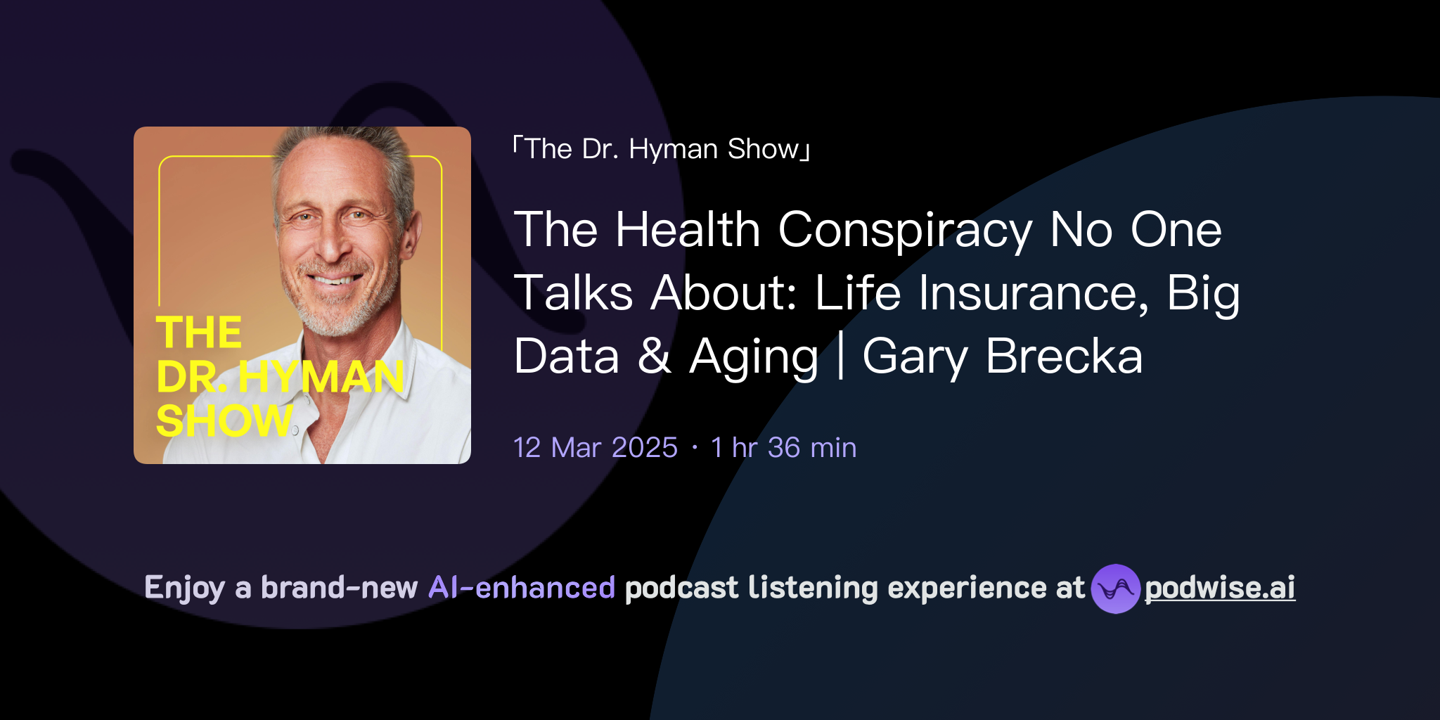 The Health Conspiracy No One Talks About: Life Insurance, Big Data ...