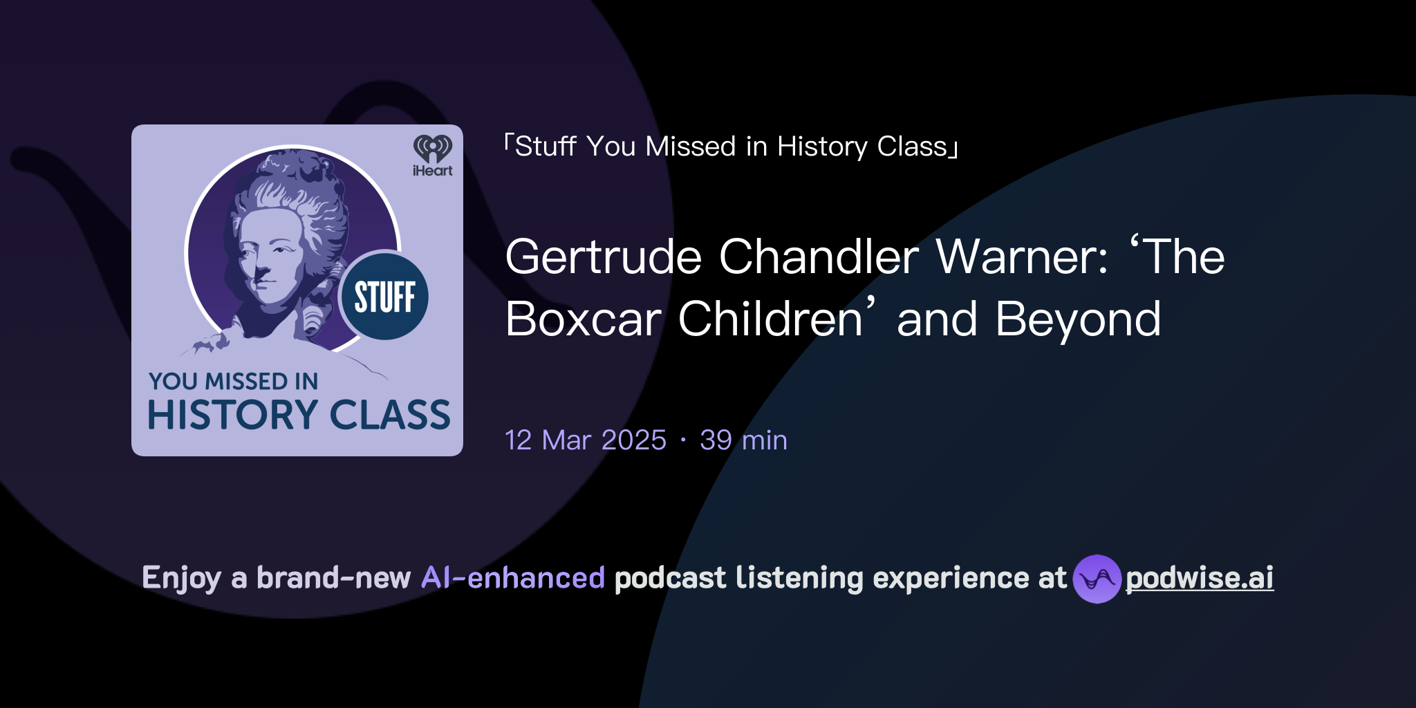 Gertrude Chandler Warner: ‘The Boxcar Children’ and Beyond | Stuff You ...