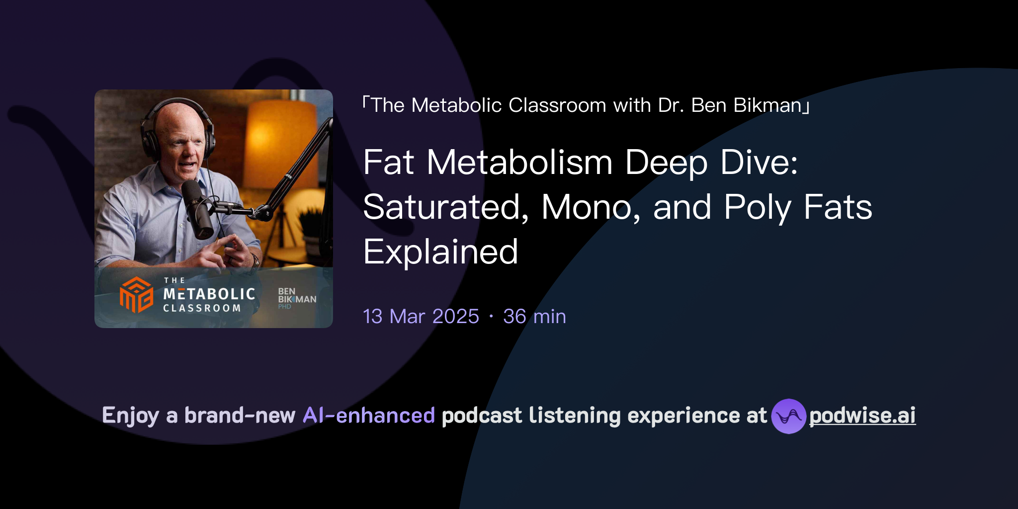 Fat Metabolism Deep Dive: Saturated, Mono, and Poly Fats Explained ...
