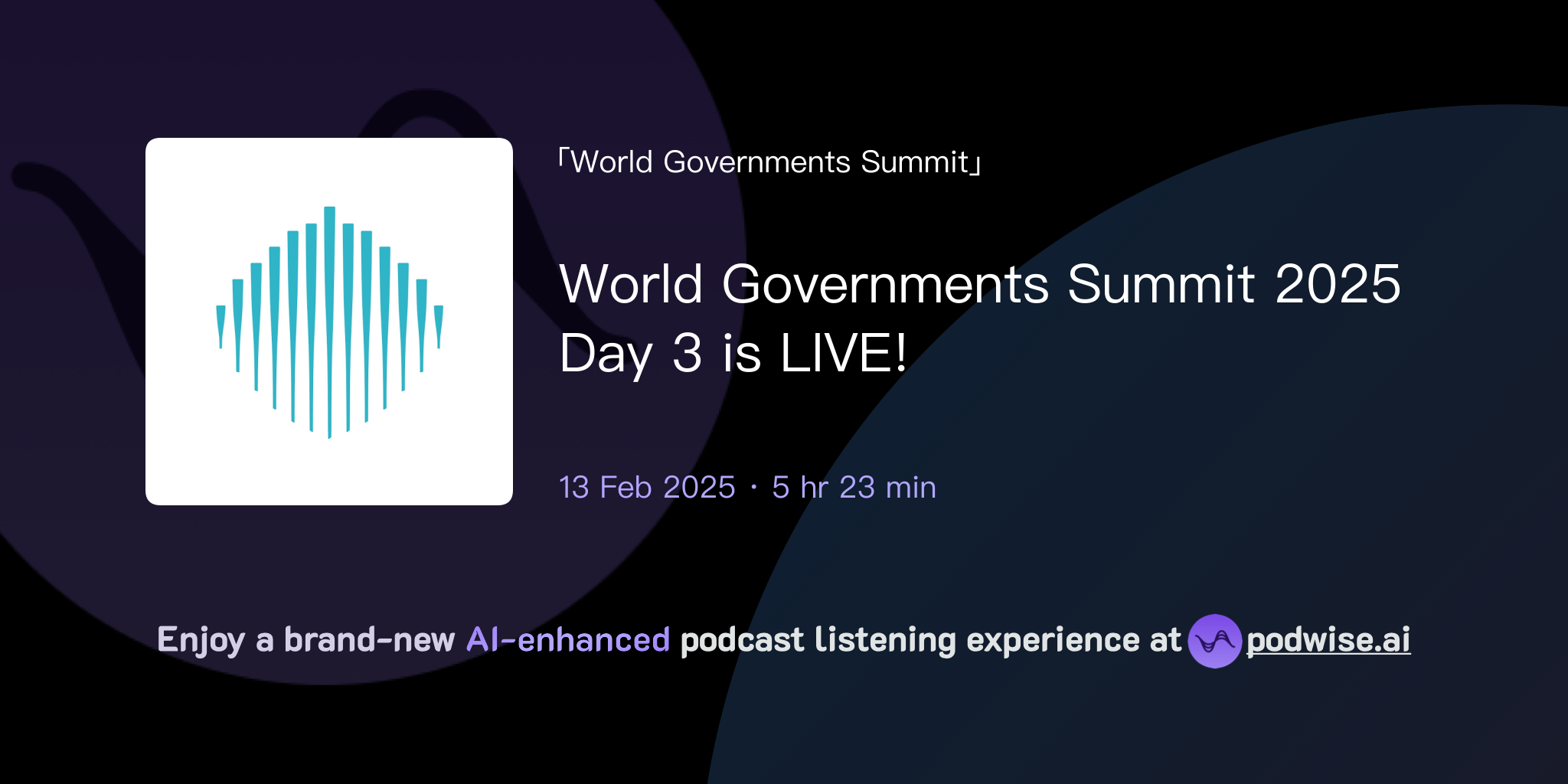 World Governments Summit 2025 Day 3 is LIVE! | World Governments Summit ...