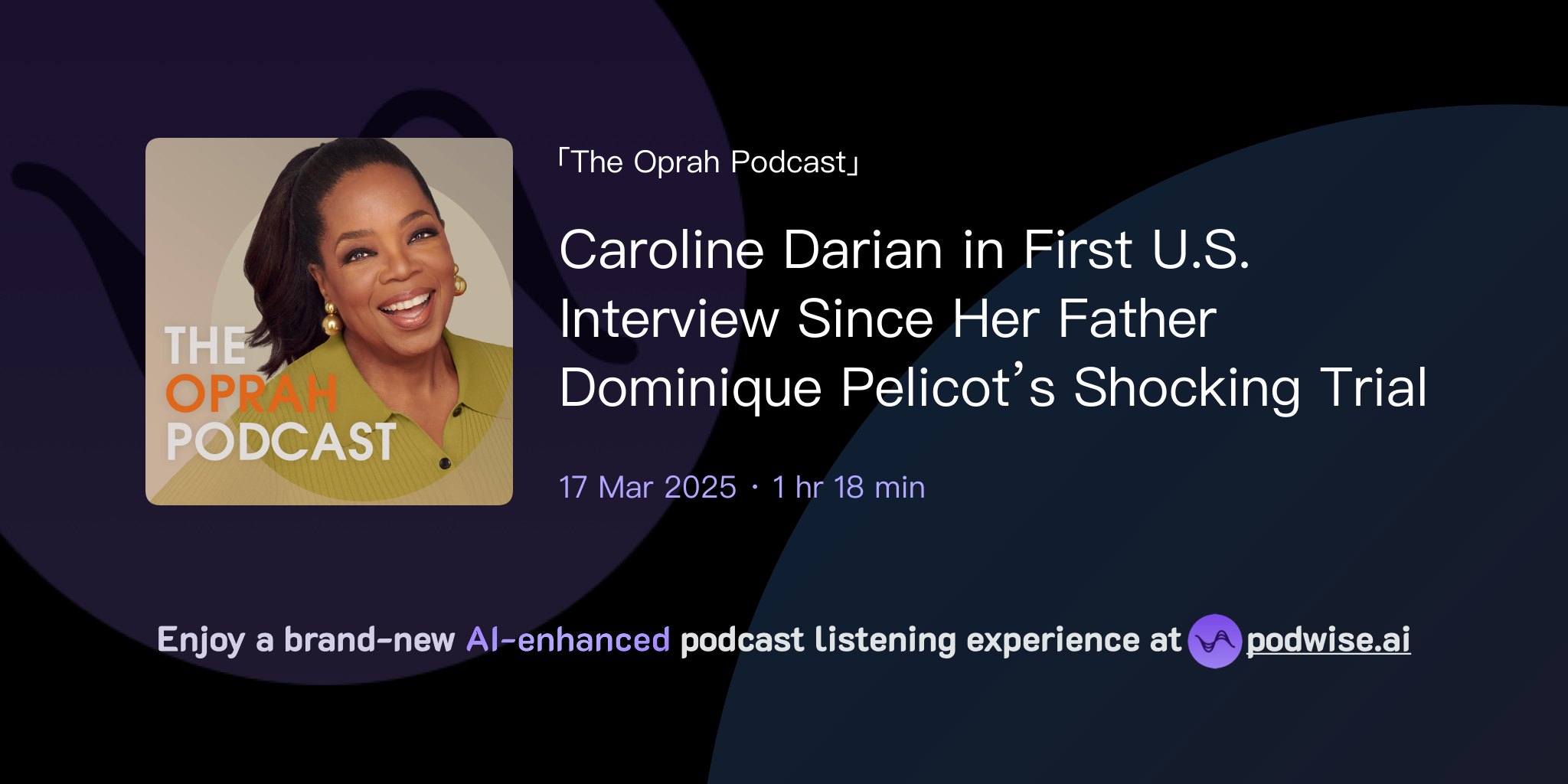 Caroline Darian in First U.S. Interview Since Her Father Dominique ...