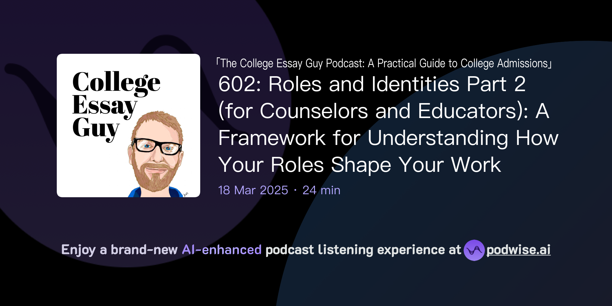 602: Roles and Identities Part 2 (for Counselors and Educators): A ...