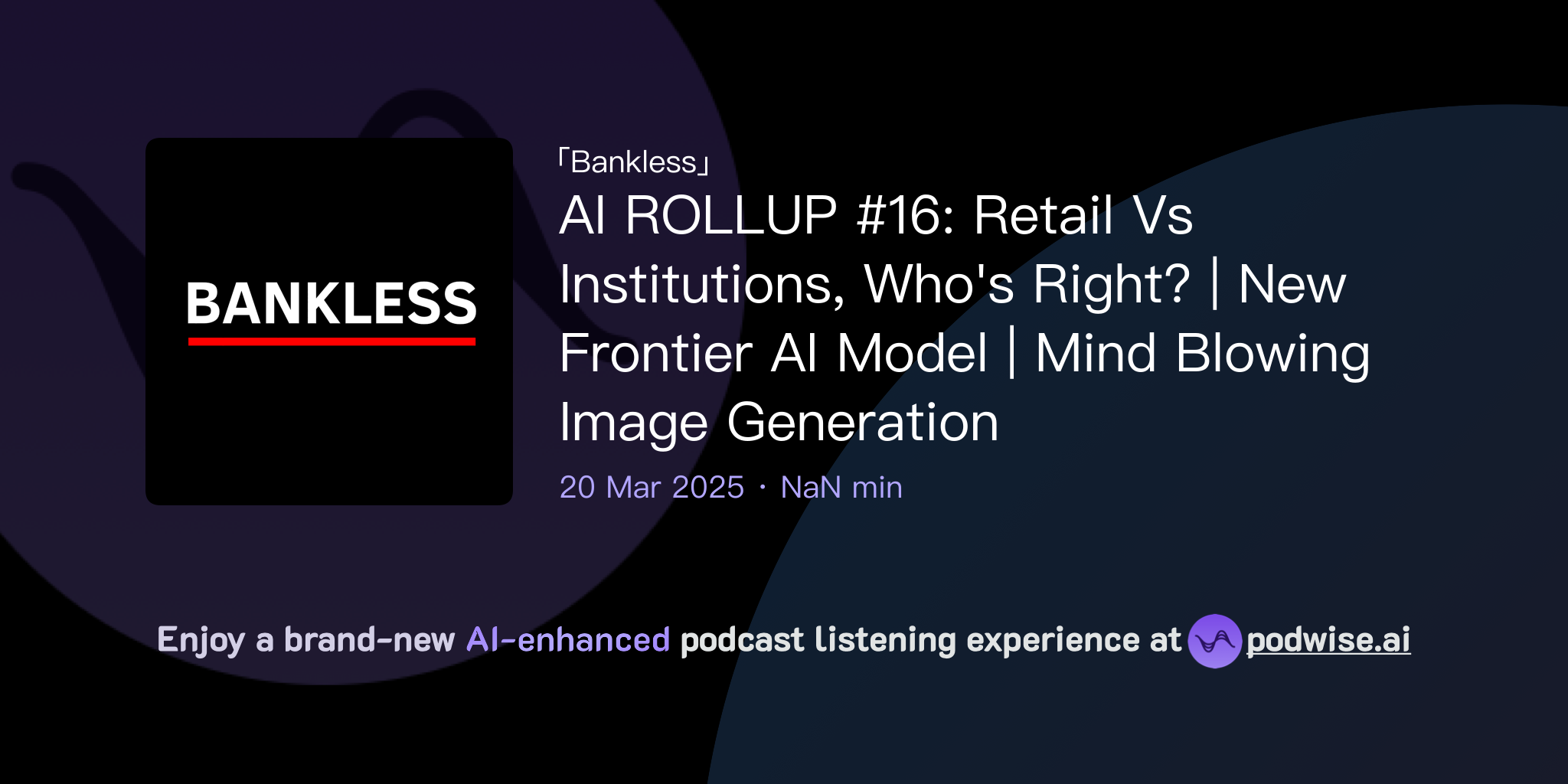 AI ROLLUP #16: Retail Vs Institutions, Who's Right? | New Frontier AI Model | Mind Blowing Image ...