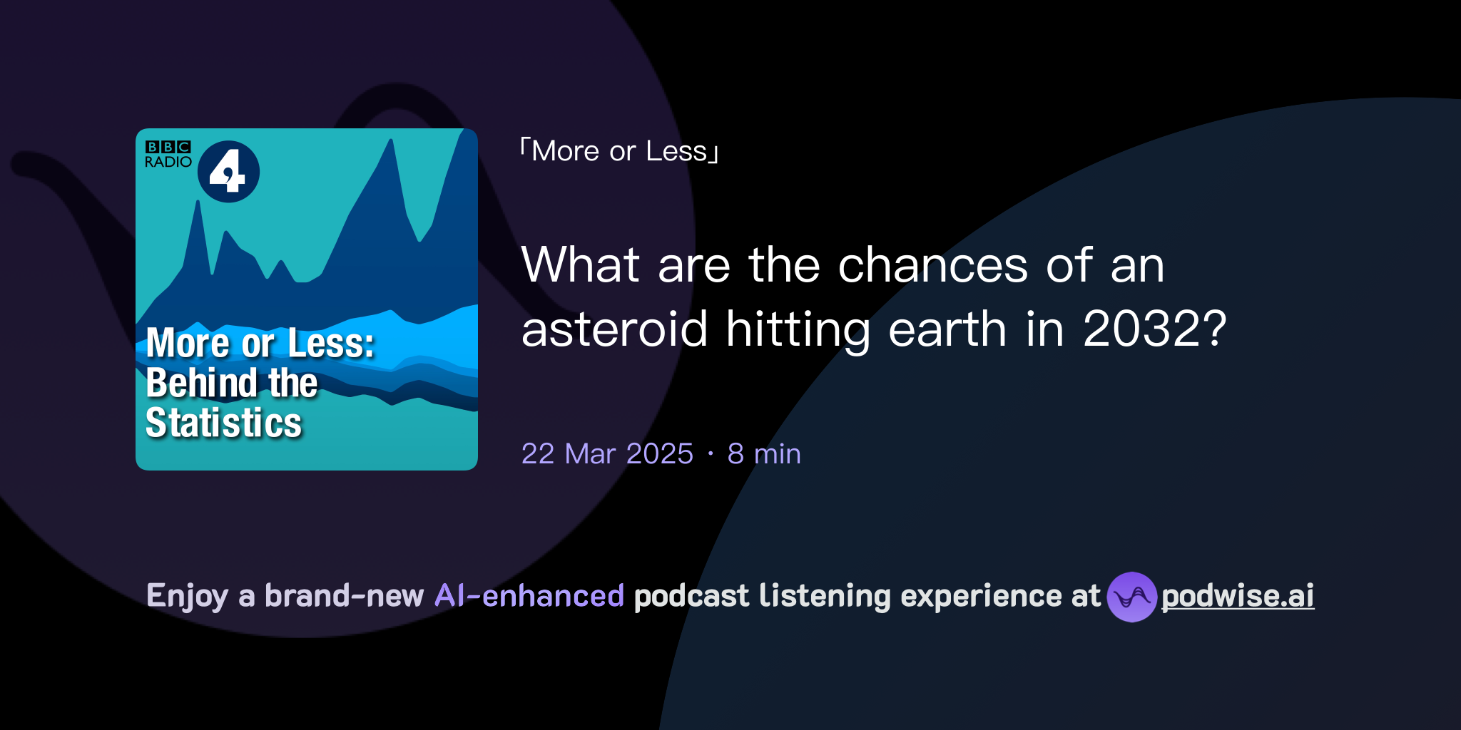 What are the chances of an asteroid hitting earth in 2032? | More or Less: Behind the Stats ...