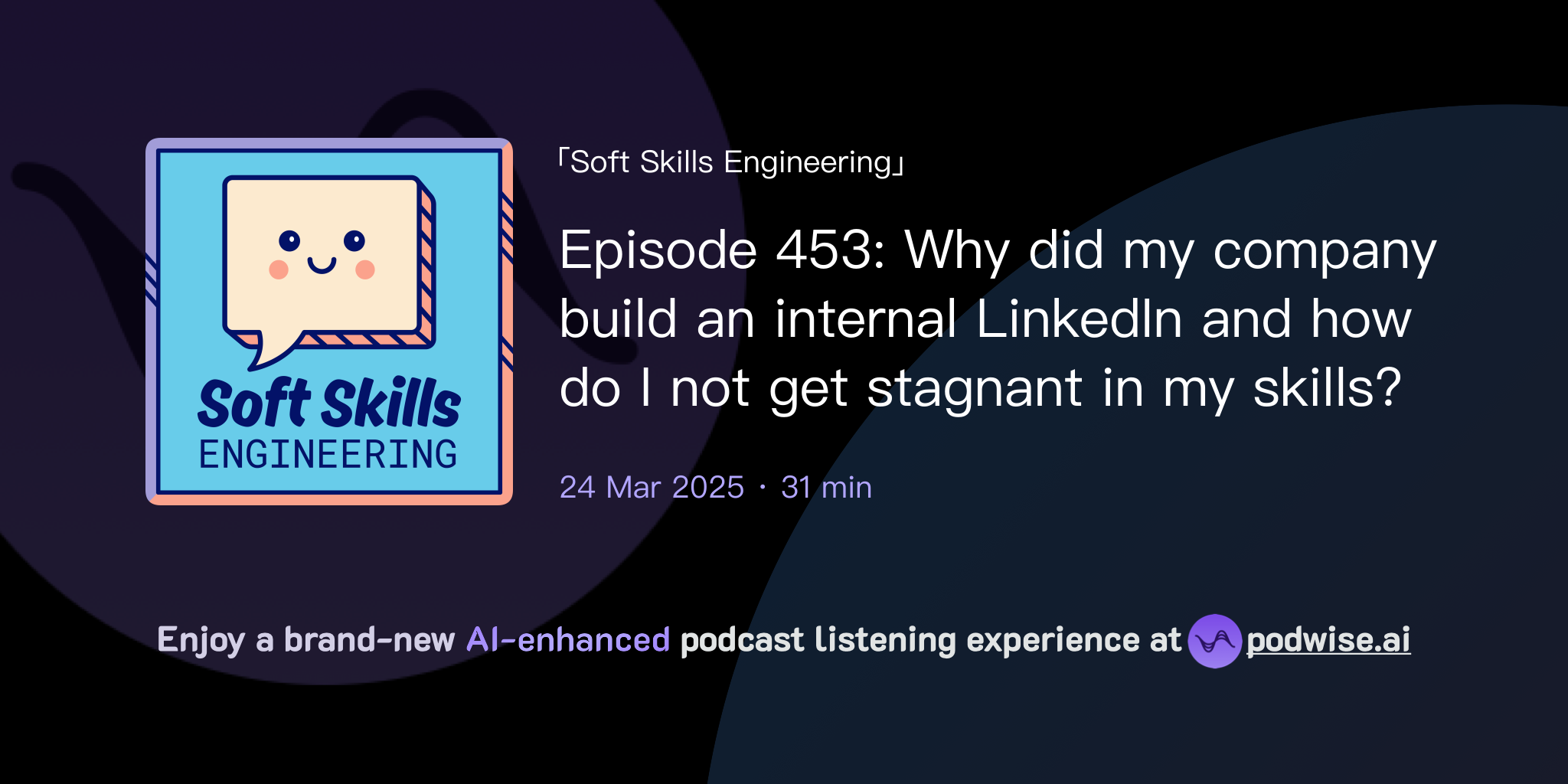 Episode 453: Why did my company build an internal LinkedIn and how do I ...