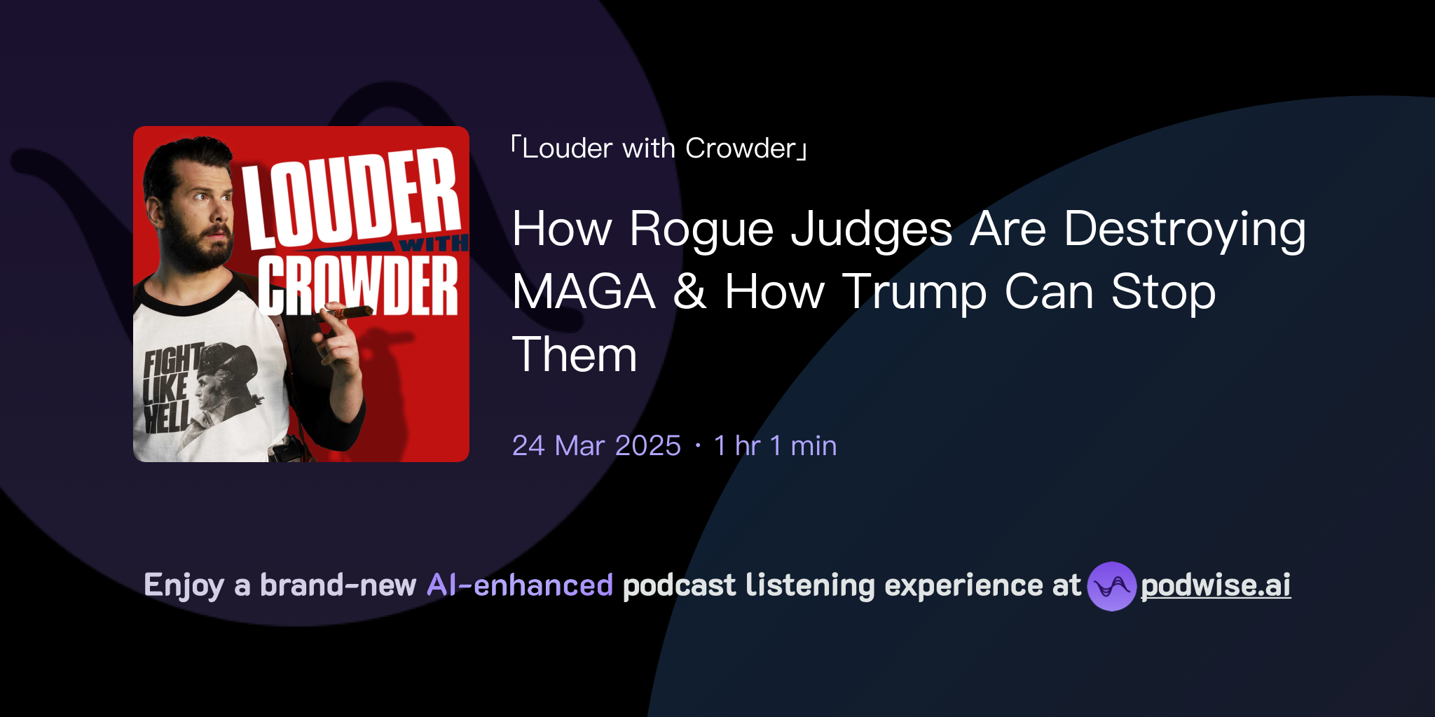 How Rogue Judges Are Destroying MAGA & How Trump Can Stop Them | Louder ...