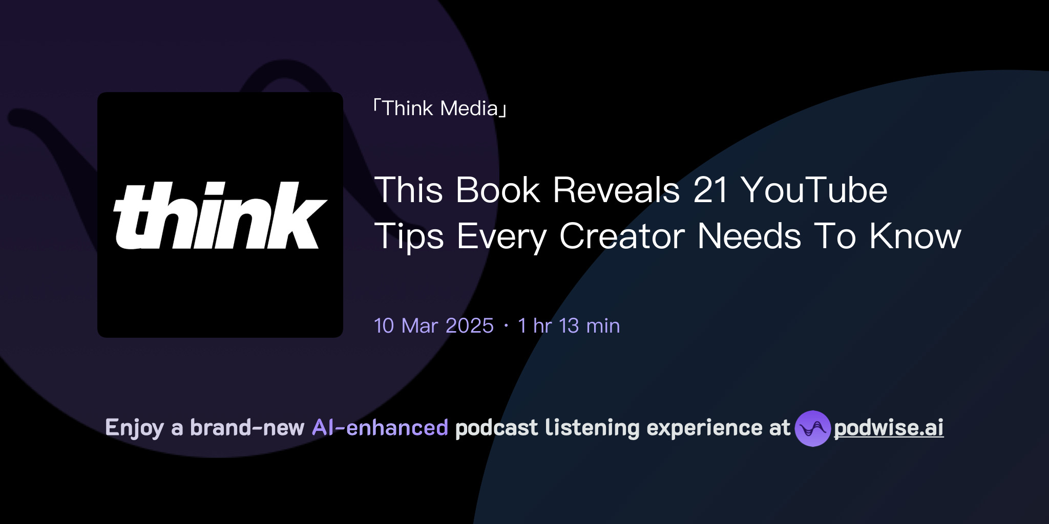 This Book Reveals 21 YouTube Tips Every Creator Needs To Know | Think ...