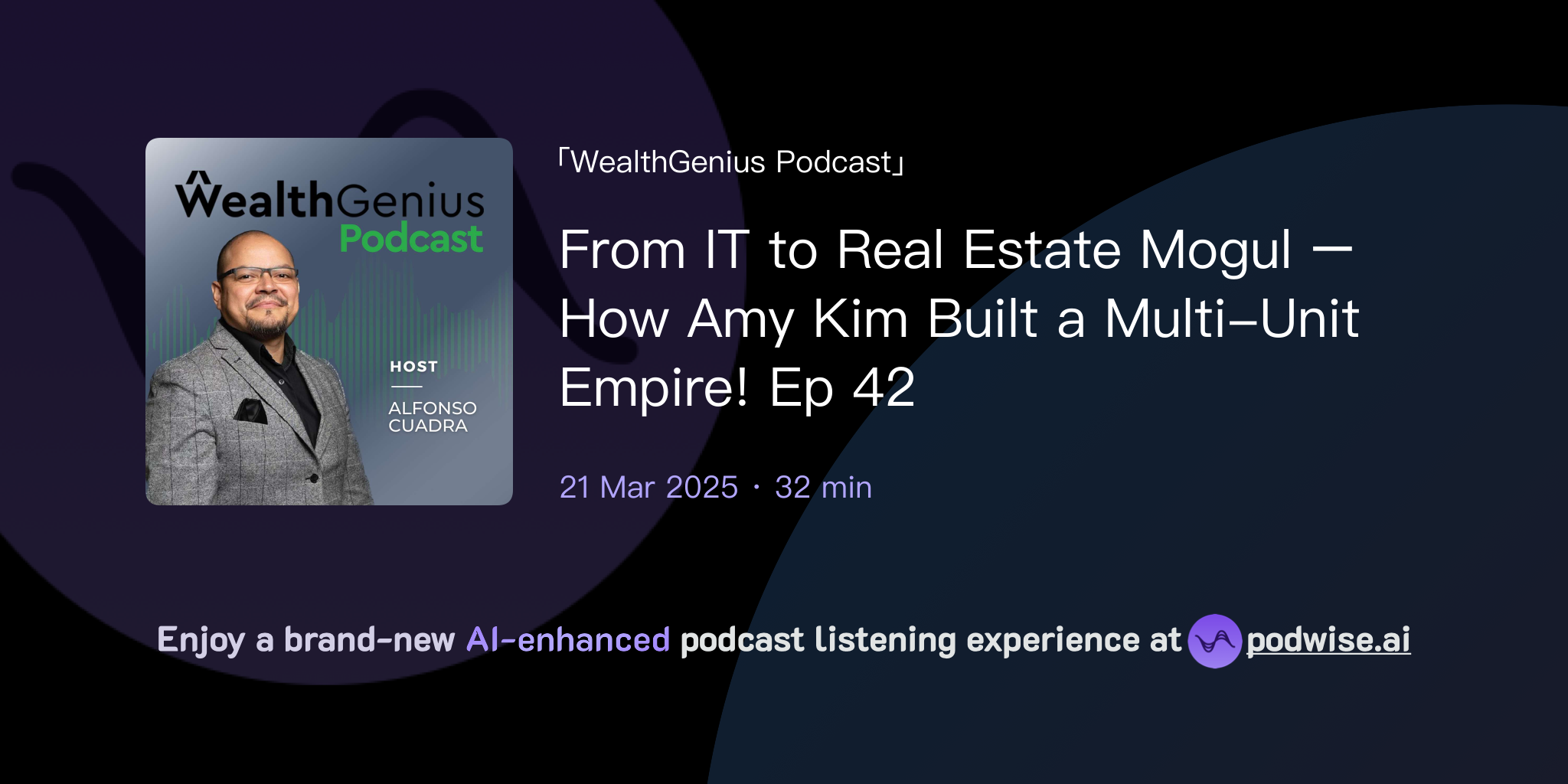 From IT to Real Estate Mogul – How Amy Kim Built a Multi-Unit Empire! Ep 42 | WealthGenius ...