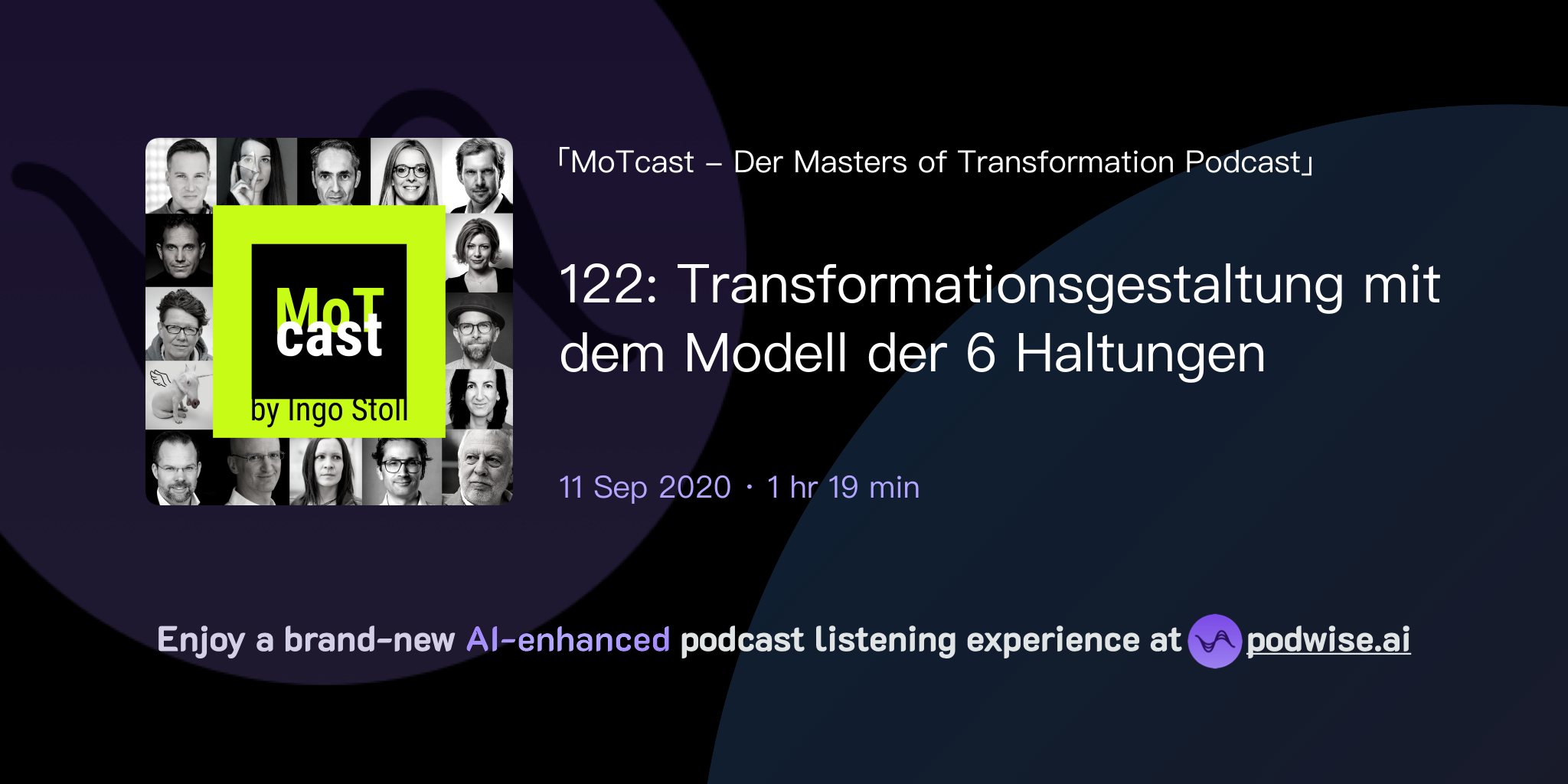 122: Transformationsgestaltung mit dem Modell der 6 Haltungen | MoTcast - Der Masters of ...