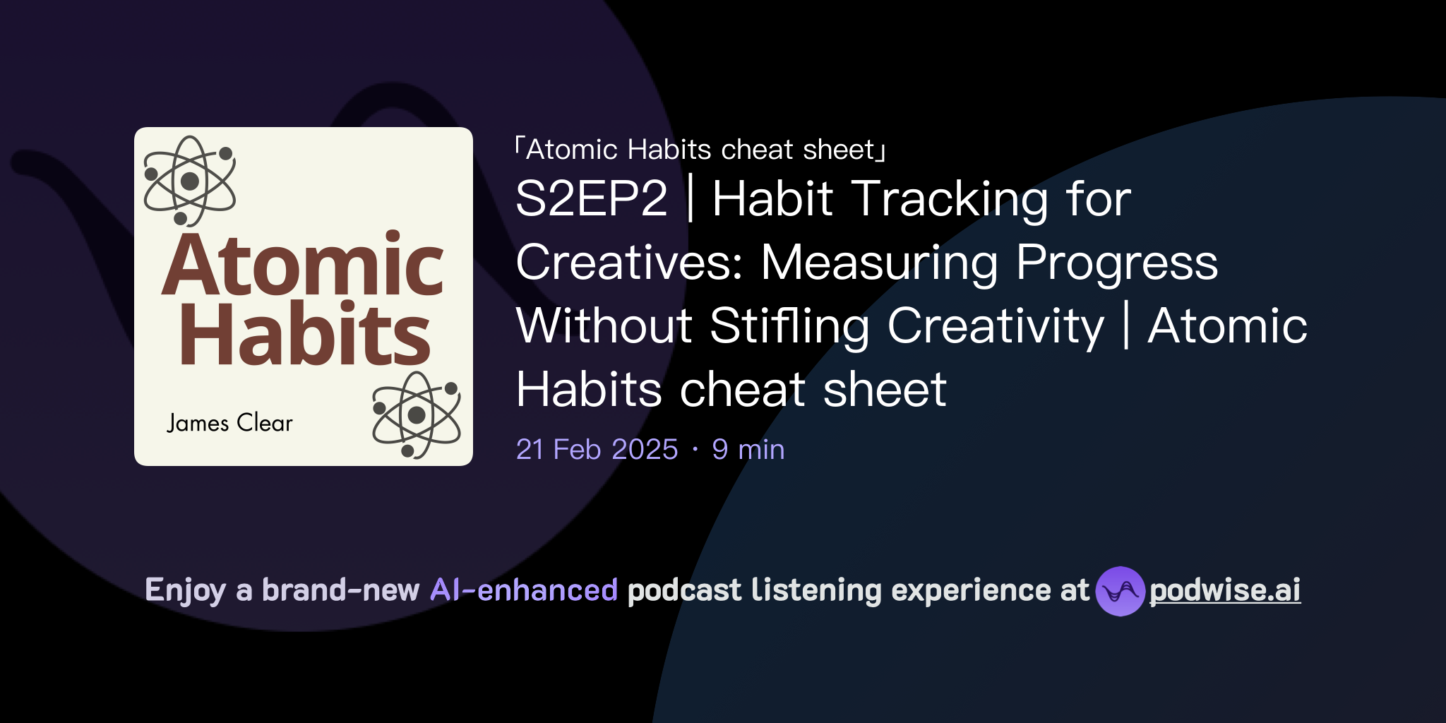 S2EP2 | Habit Tracking for Creatives: Measuring Progress Without ...