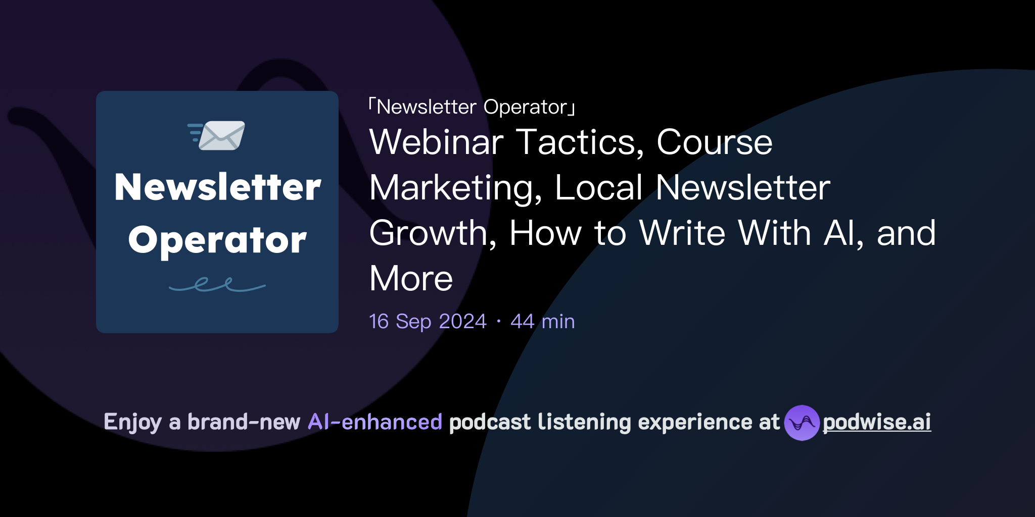 Webinar Tactics, Course Marketing, Local Newsletter Growth, How to ...