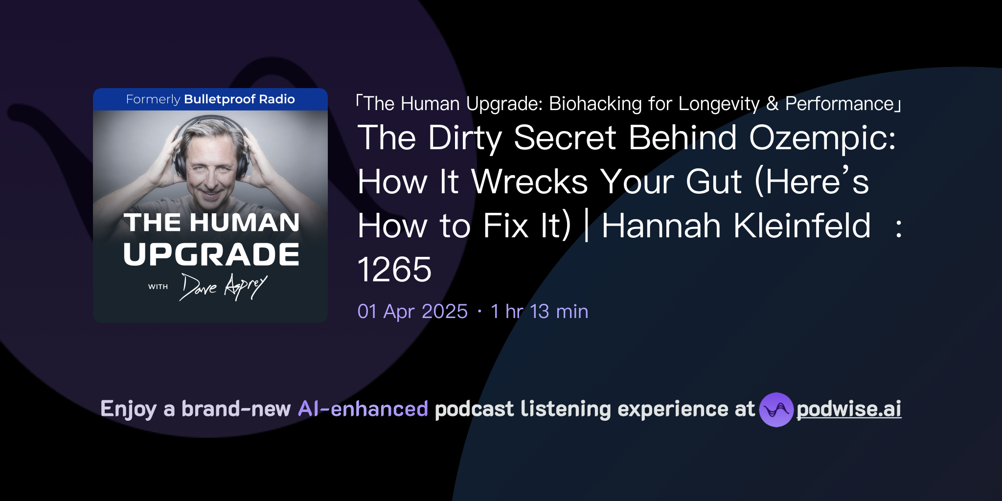 The Dirty Secret Behind Ozempic: How It Wrecks Your Gut (Here’s How to Fix It) | Hannah ...