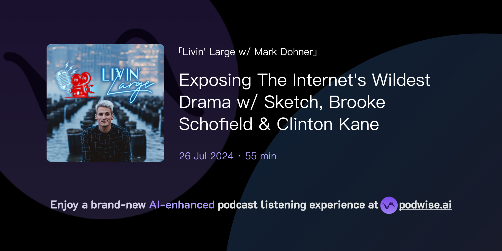 Exposing The Internet's Wildest Drama w/ Sketch, Brooke Schofield & Clinton Kane | Livin' Large ...
