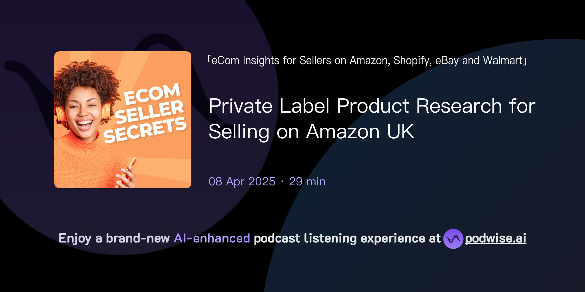 Private Label Product Research for Selling on Amazon UK | eCom Insights ...