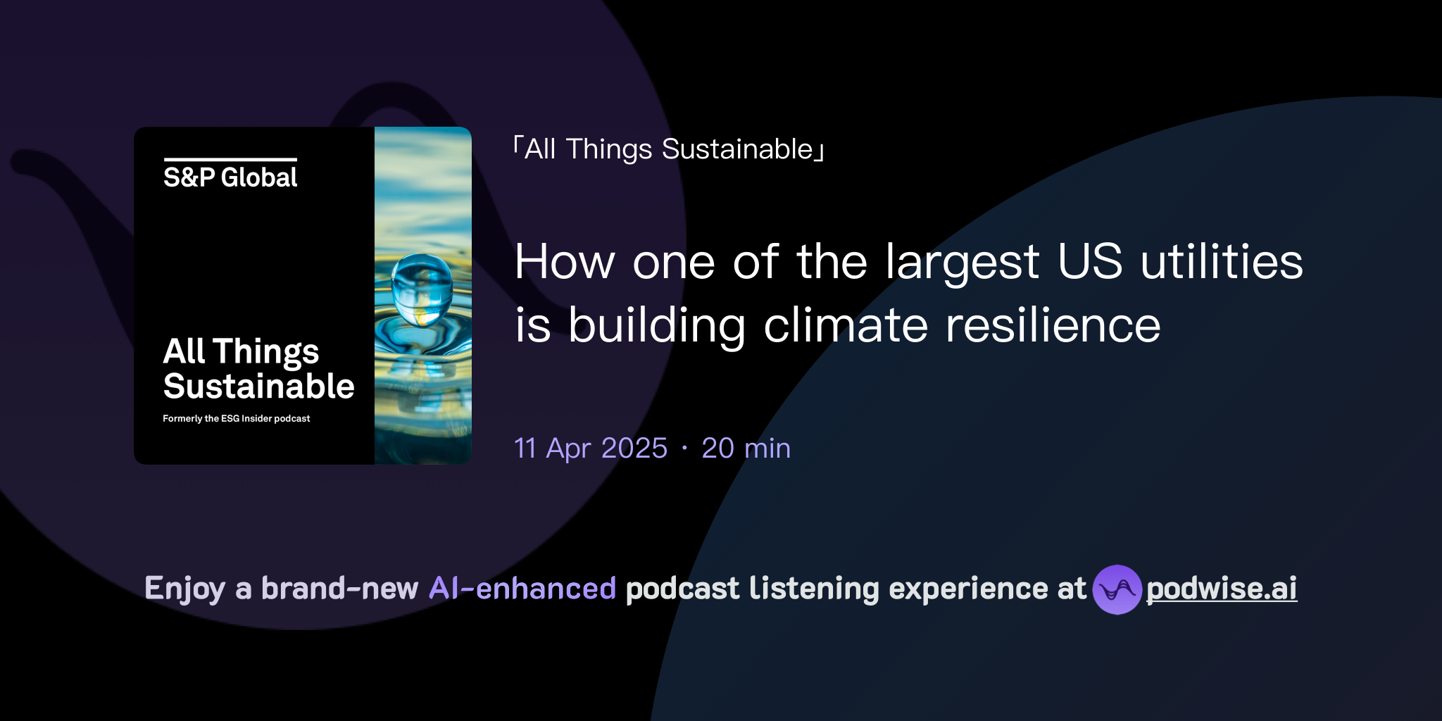 How one of the largest US utilities is building climate resilience ...