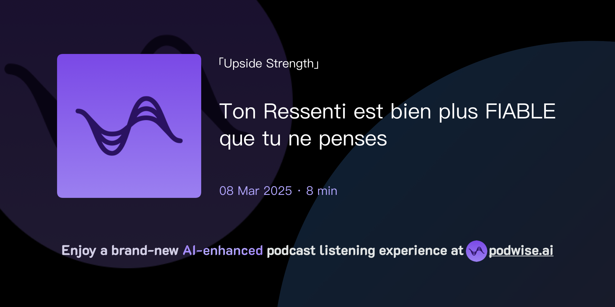 Ton Ressenti est bien plus FIABLE que tu ne penses | Upside Strength ...