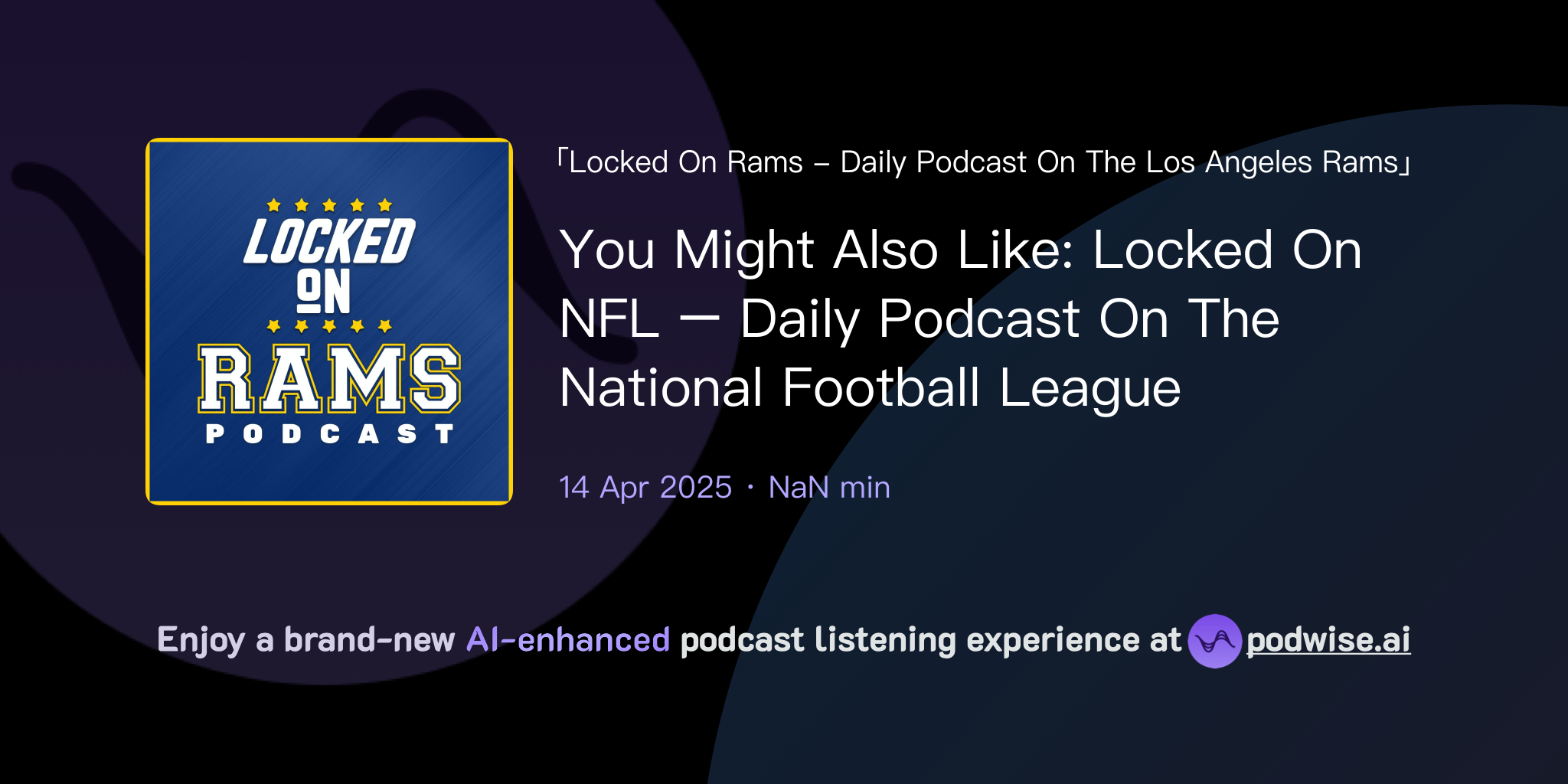You Might Also Like: Locked On NFL – Daily Podcast On The National ...