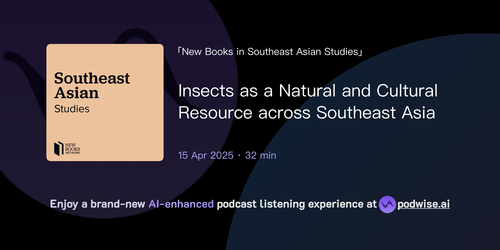 Insects as a Natural and Cultural Resource across Southeast Asia | New ...