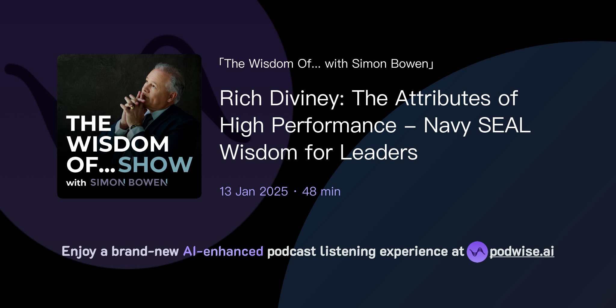 Rich Diviney: The Attributes of High Performance - Navy SEAL Wisdom for ...