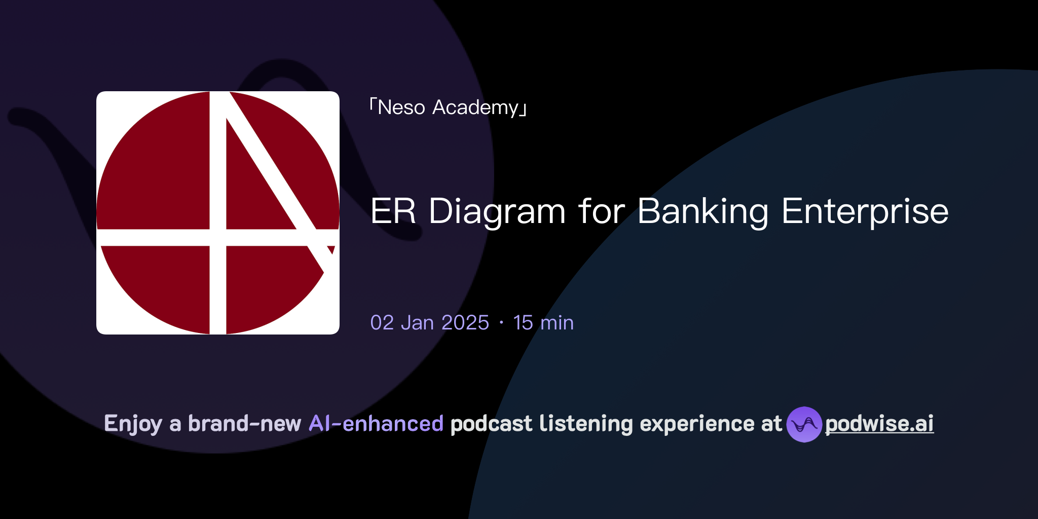ER Diagram for Banking Enterprise | Neso Academy | Podwise