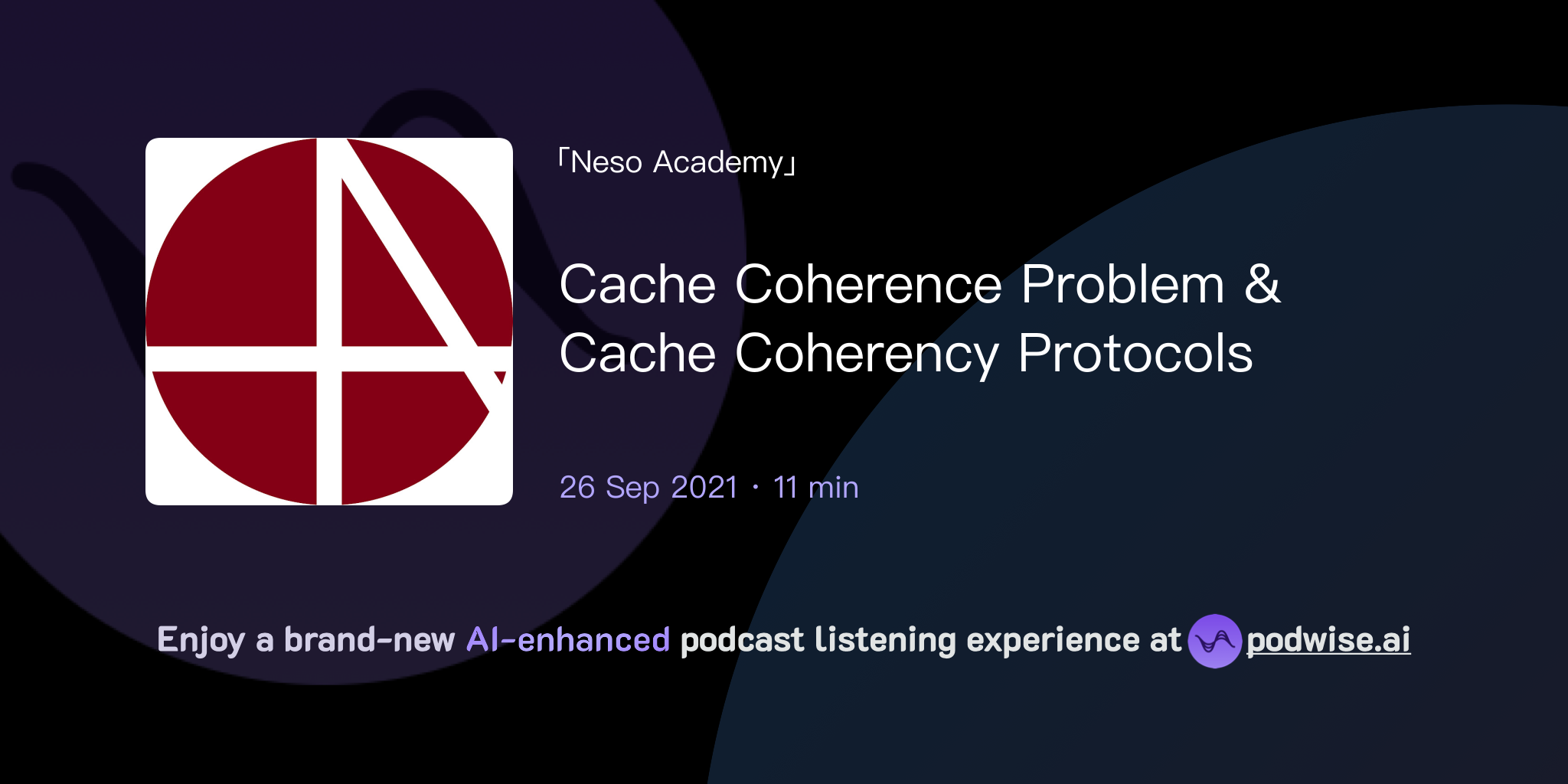 Cache Coherence Problem & Cache Coherency Protocols | Neso Academy | Podwise