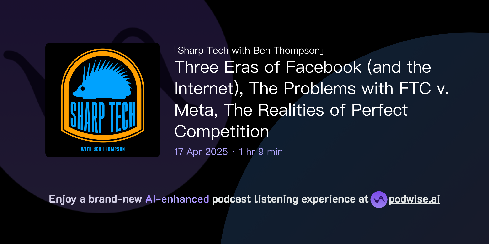 Three Eras of Facebook (and the Internet), The Problems with FTC v ...