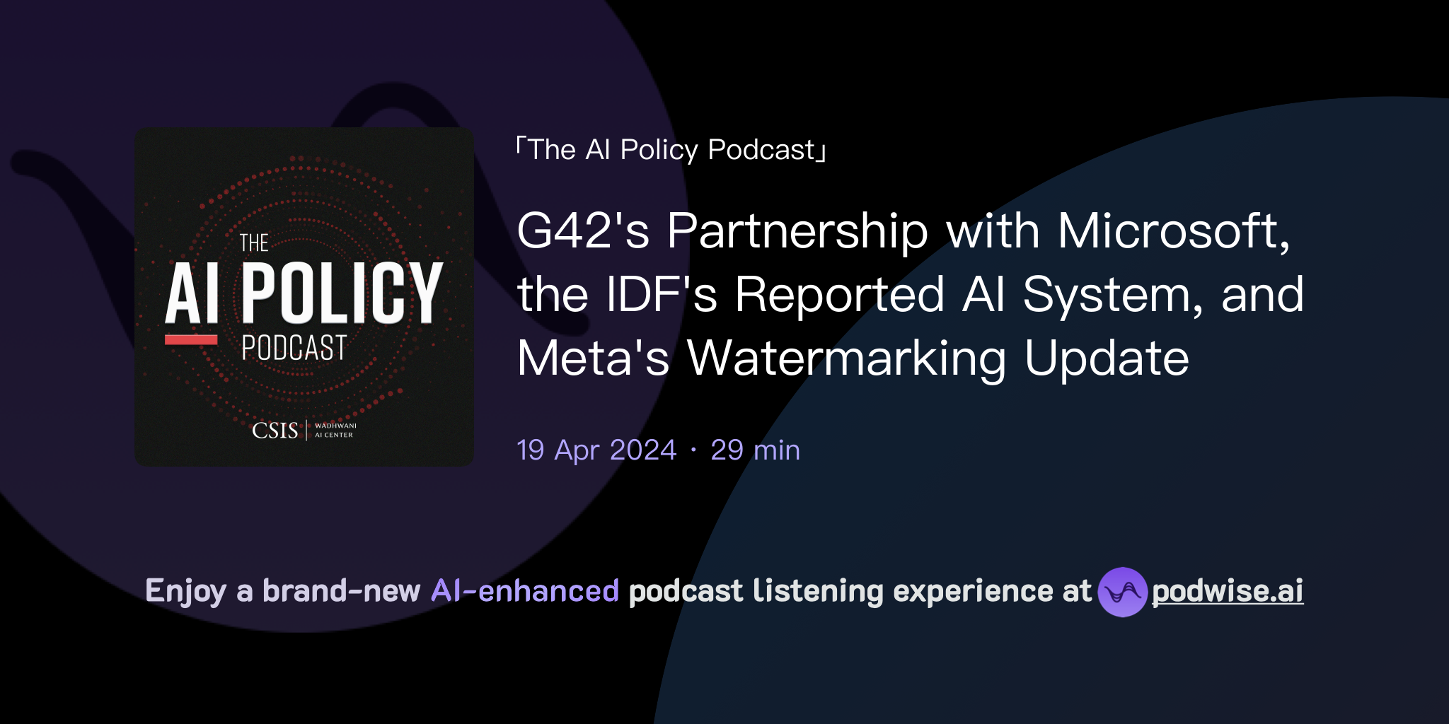 G42's Partnership with Microsoft, the IDF's Reported AI System, and ...