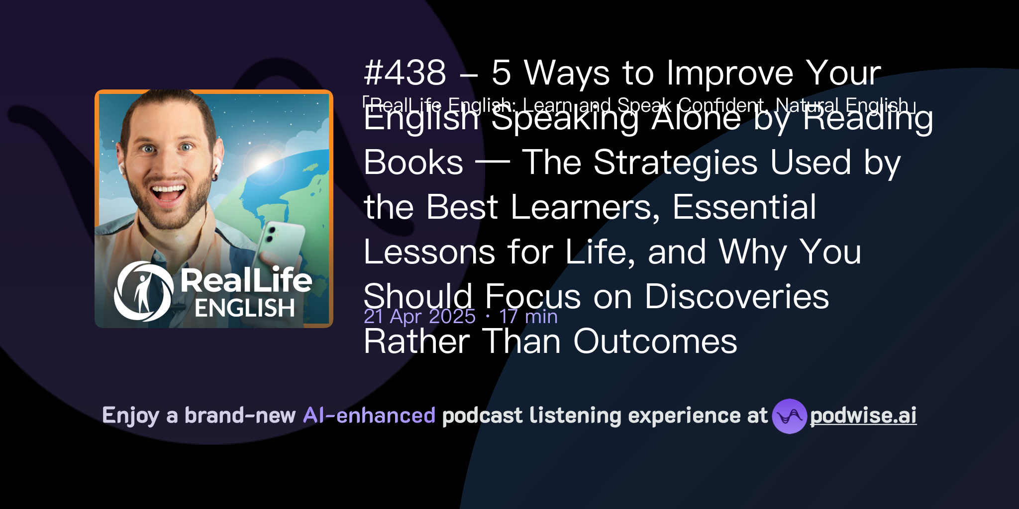 #438 - 5 Ways to Improve Your English Speaking Alone by Reading Books ...