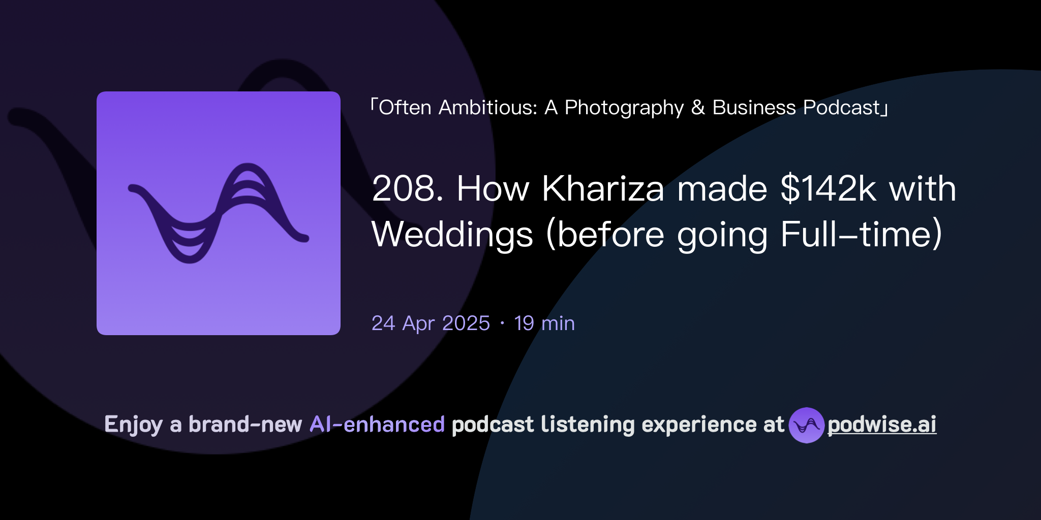 208. How Khariza made $142k with Weddings (before going Full-time) | Wedding Atelier ...