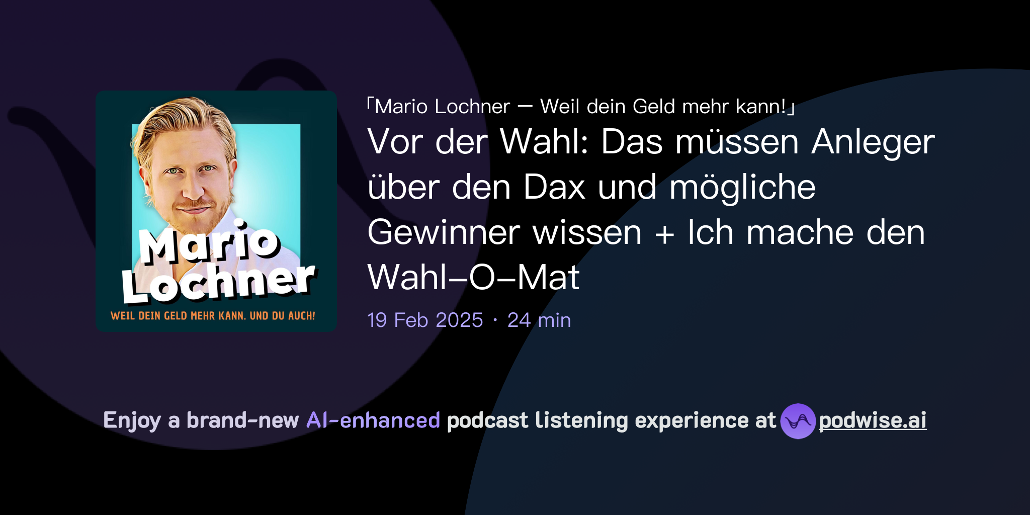 Vor der Wahl: Das müssen Anleger über den Dax und mögliche Gewinner ...