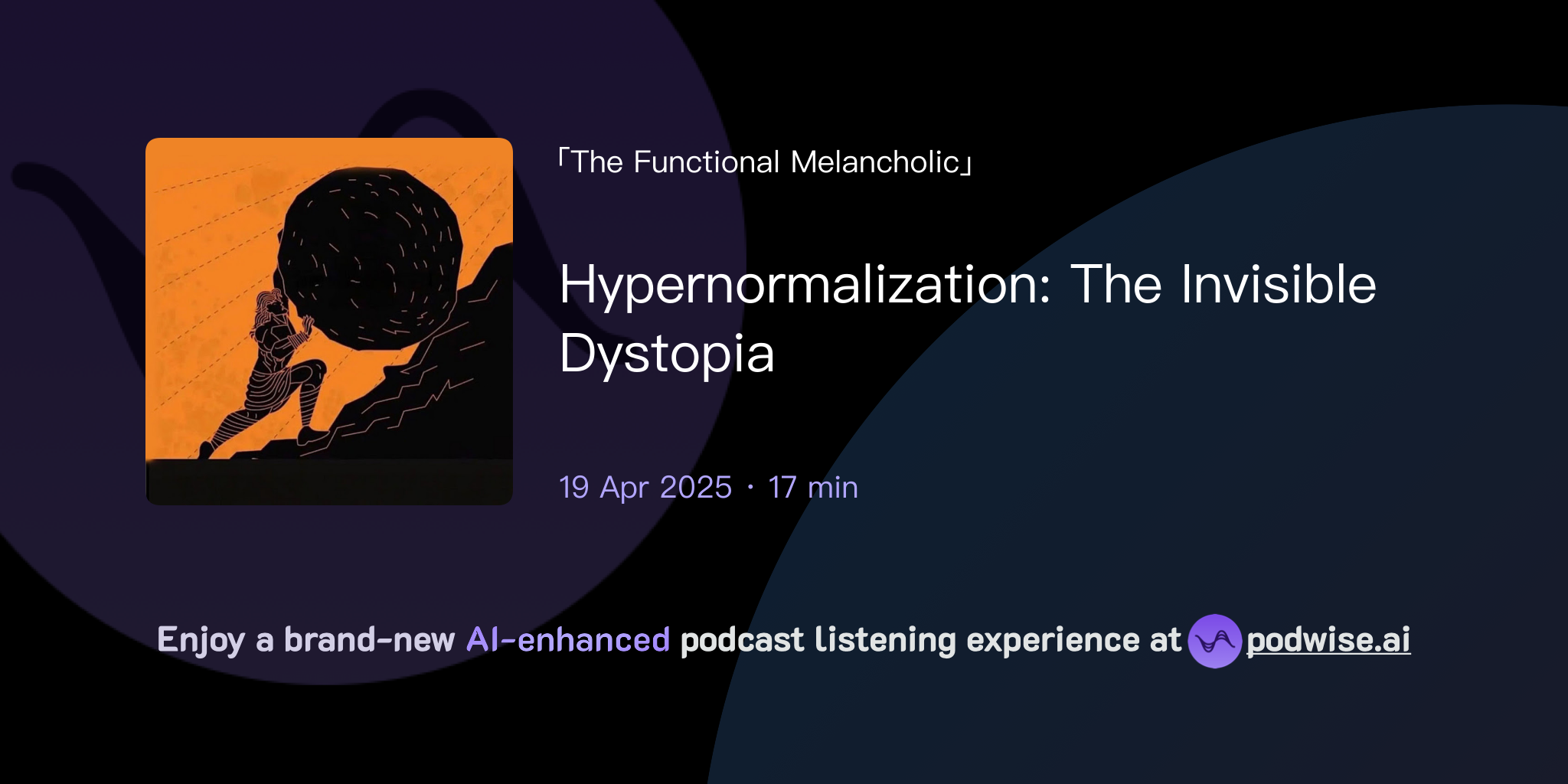 Hypernormalization: The Invisible Dystopia | The Functional Melancholic ...