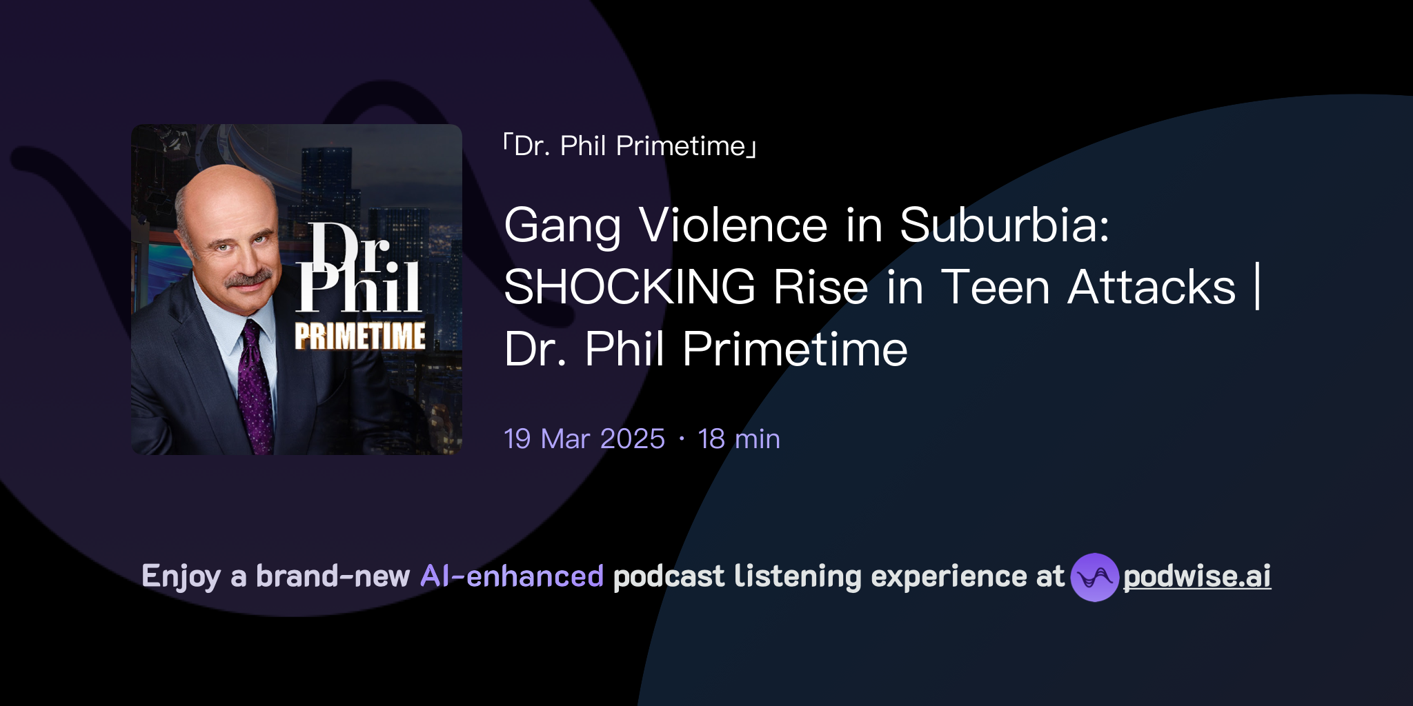 Gang Violence in Suburbia: SHOCKING Rise in Teen Attacks | Dr. Phil ...
