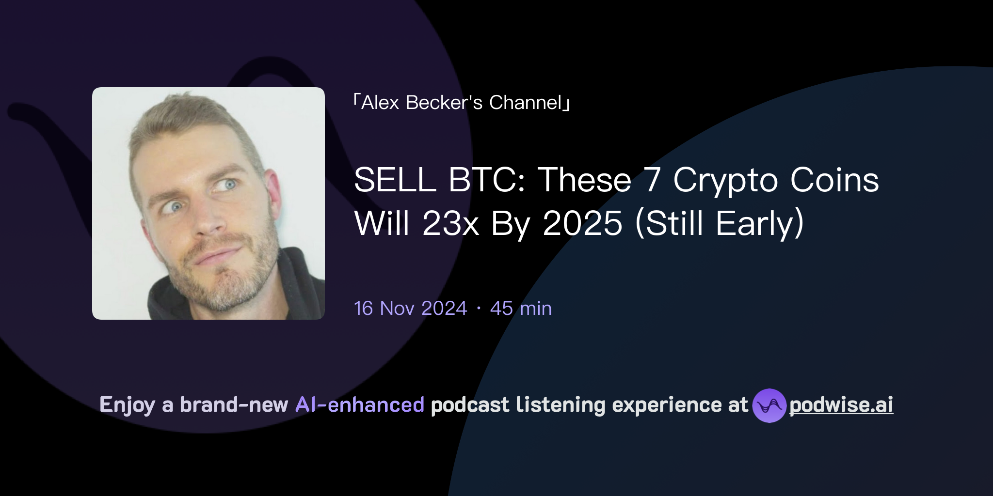 SELL BTC: These 7 Crypto Coins Will 23x By 2025 (Still Early) | Alex ...