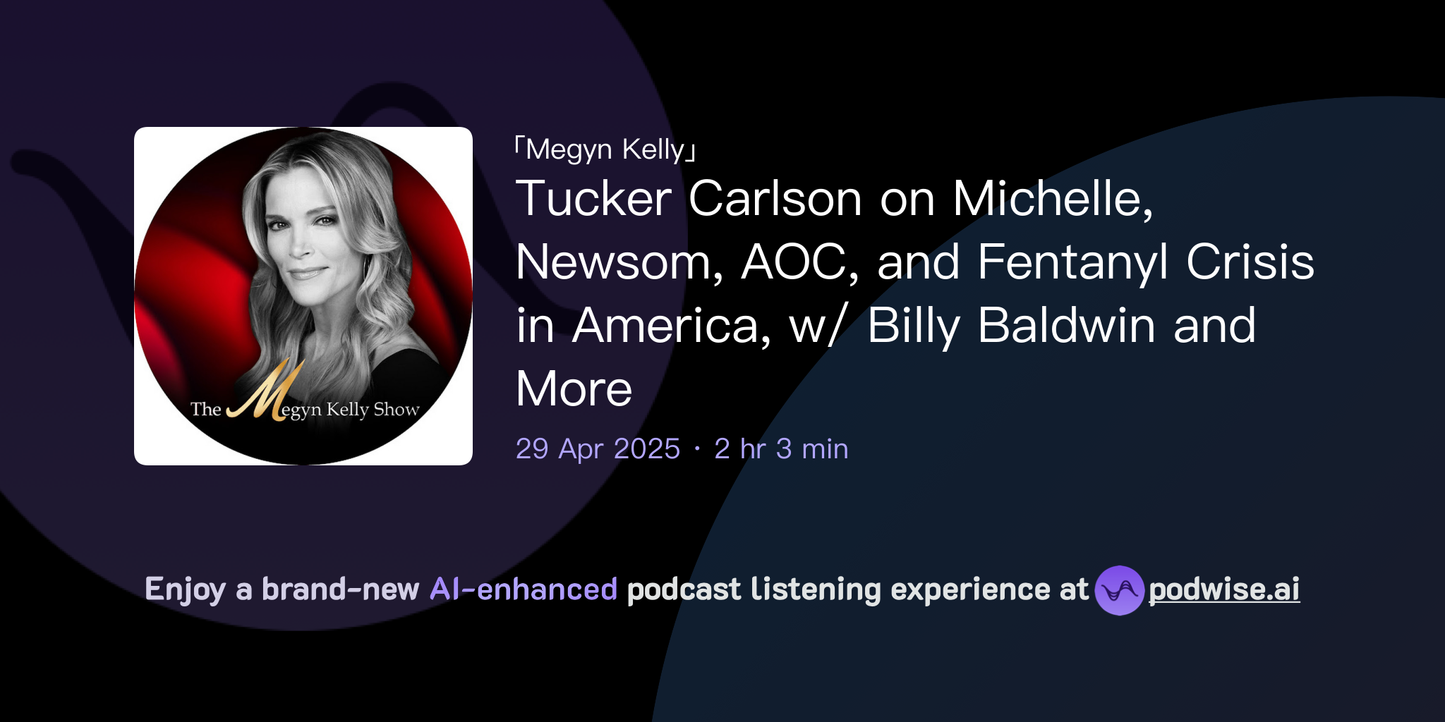 Tucker Carlson on Michelle, Newsom, AOC, and Fentanyl Crisis in America ...