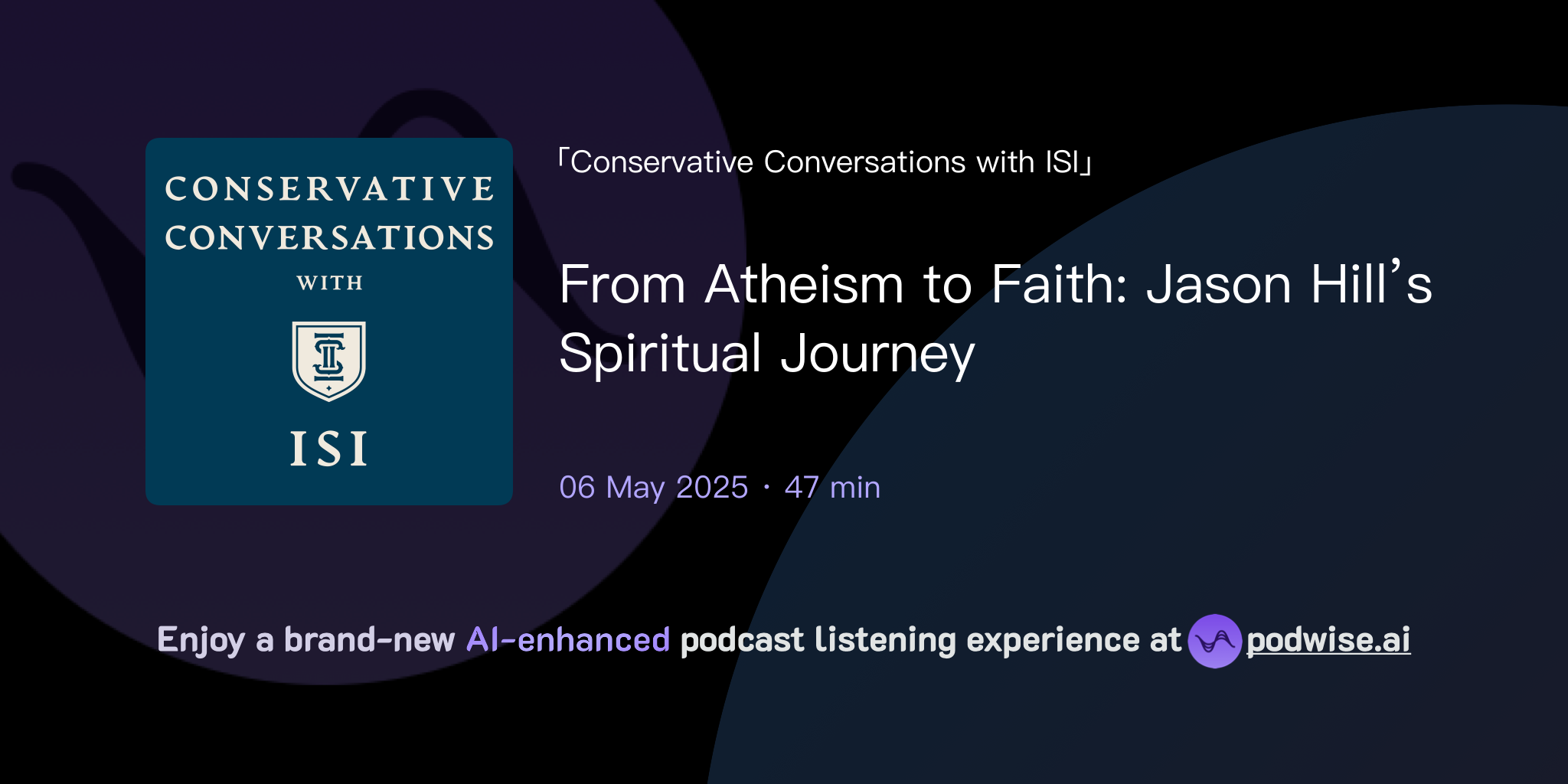 From Atheism to Faith: Jason Hill’s Spiritual Journey | Conservative ...