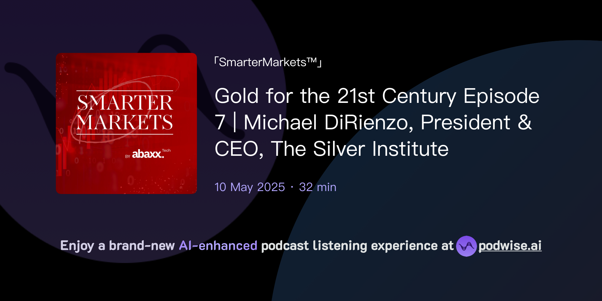 Gold for the 21st Century Episode 7 | Michael DiRienzo, President & CEO ...